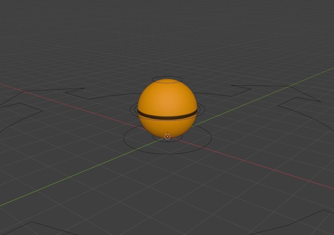 Sphere Rig Blender free VR / AR / low-poly 3D model animated rigged ...