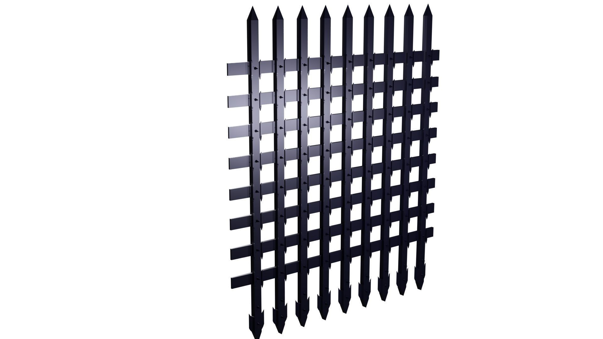 Portcullis Iron 3D model | CGTrader