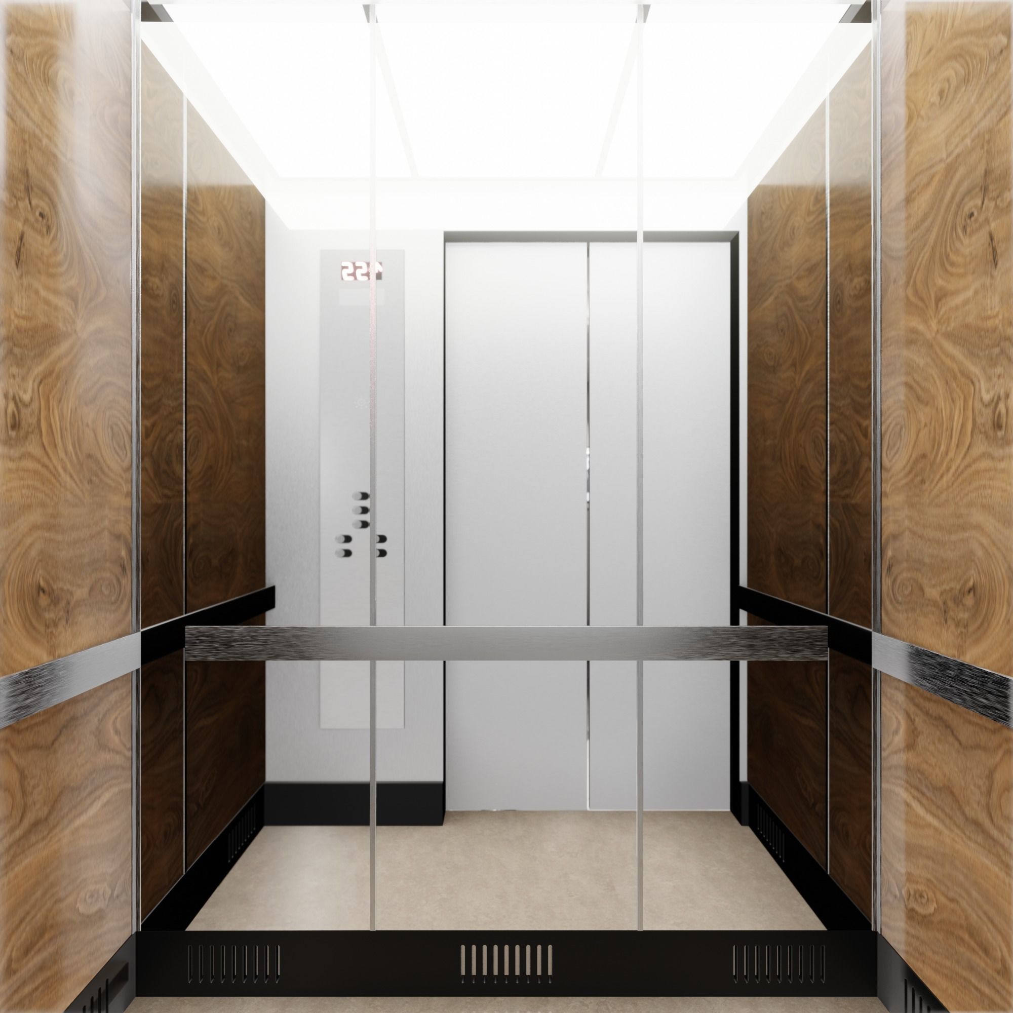 3D model Mockup Elevator - Model 2 VR / AR / low-poly | CGTrader