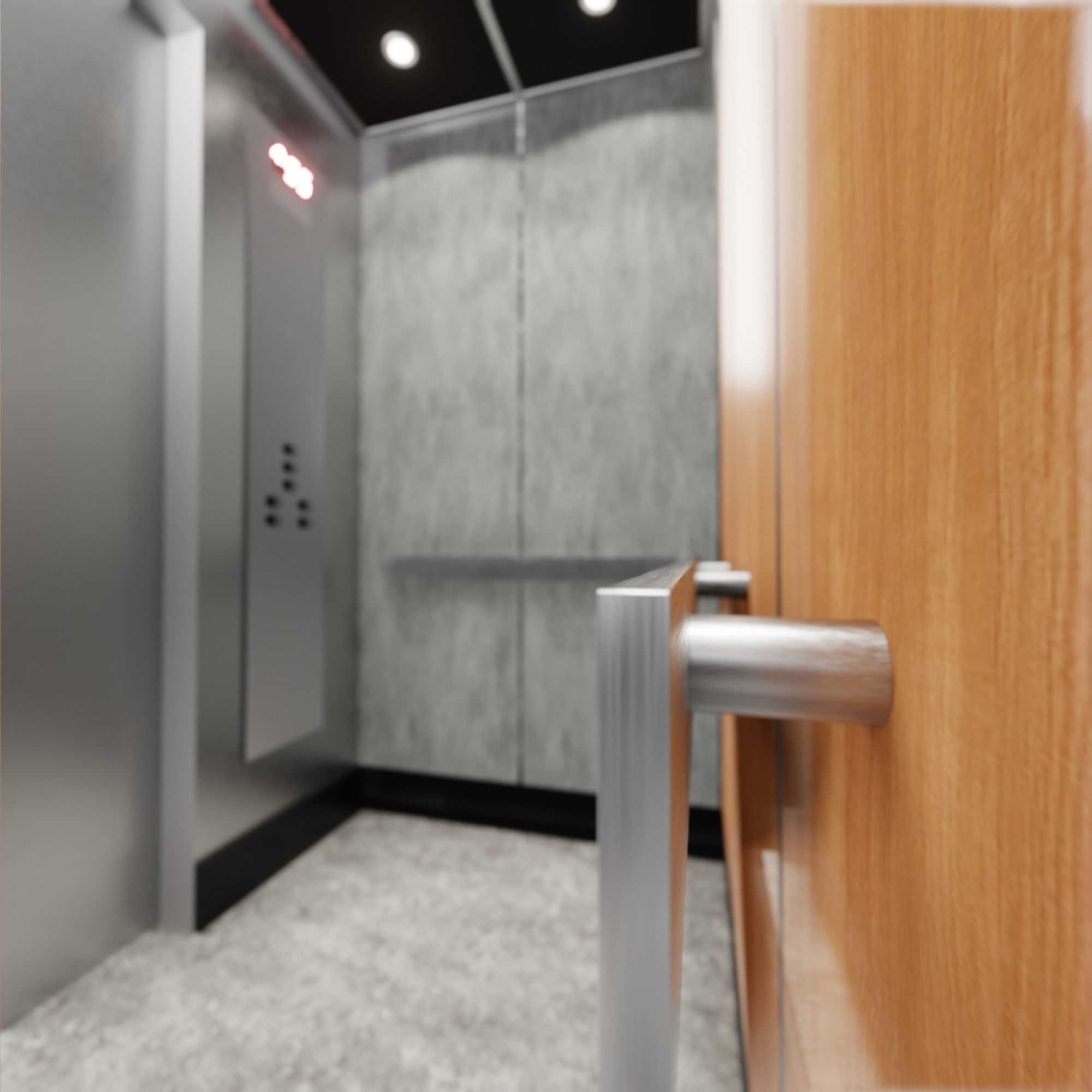 3D model Mockup Elevator - Model 2 VR / AR / low-poly | CGTrader