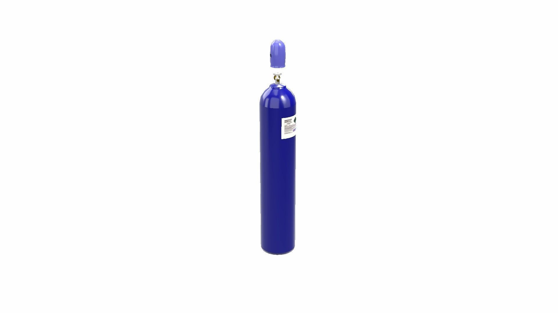 3D model Helium Tank VR / AR / low-poly | CGTrader