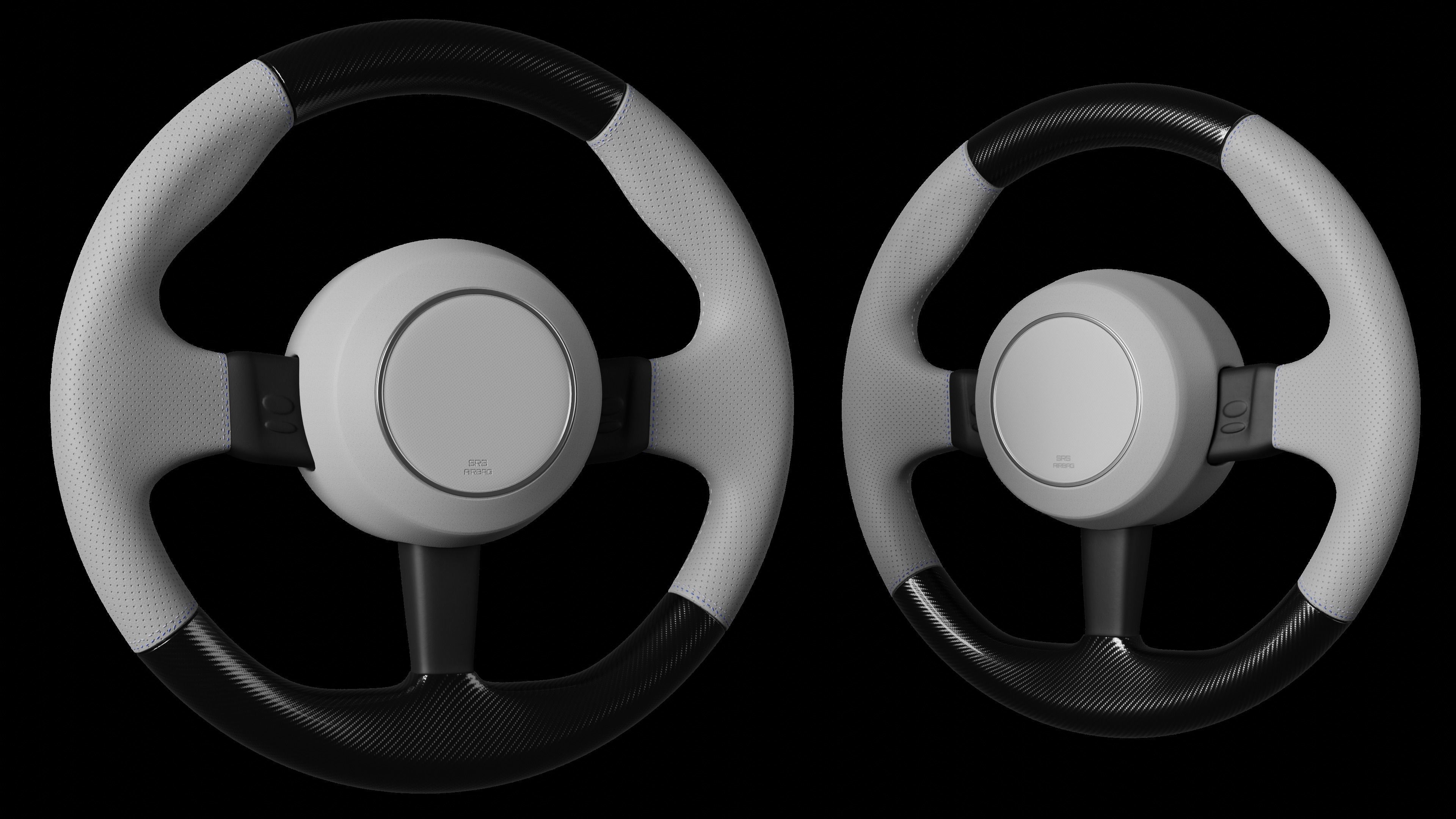 3D model Steering Wheel 4K VR / AR / low-poly | CGTrader