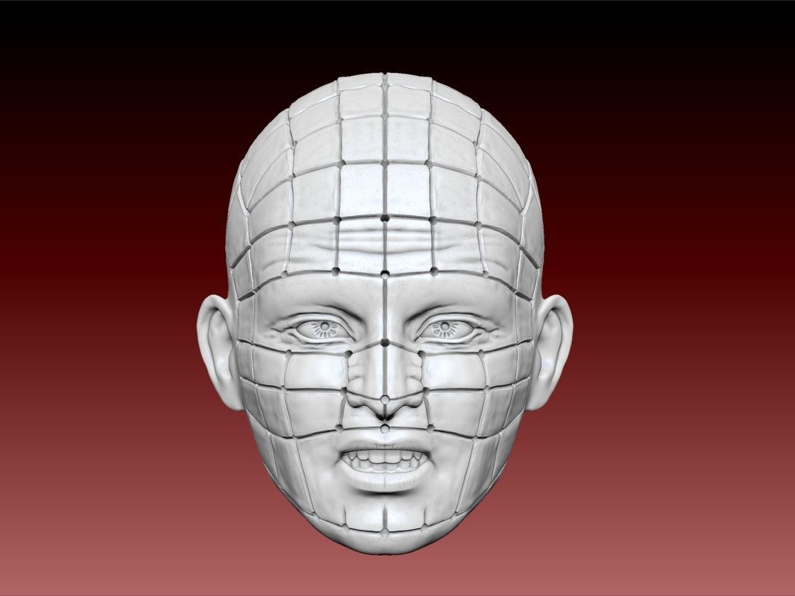 Pinhead 3D model 3D printable | CGTrader