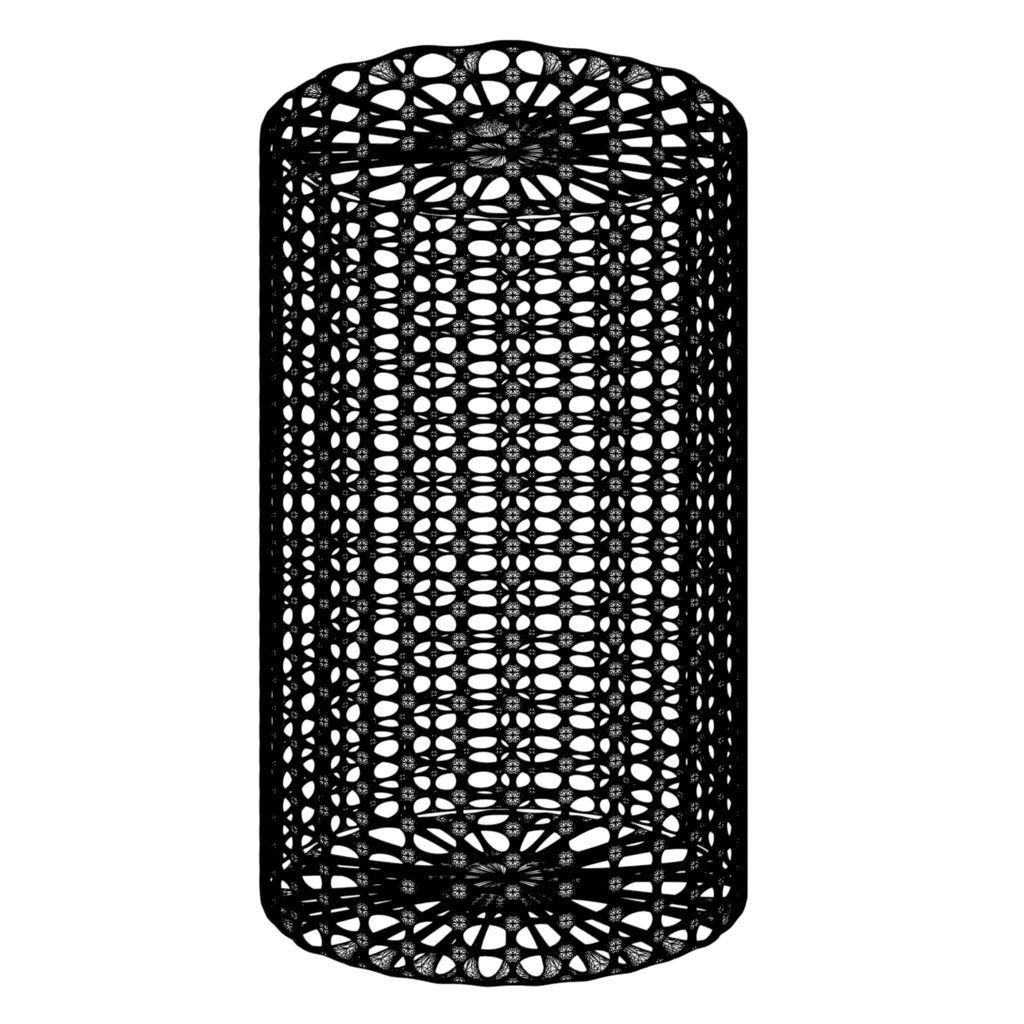 Abstract Geometric Cylinder 3D model | CGTrader