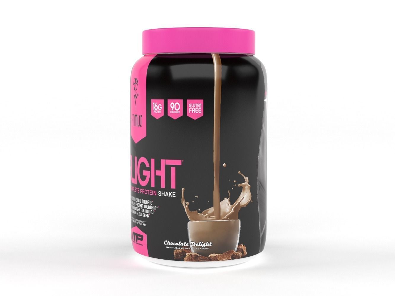 FitMiss Delight Protein Powder 3D model | CGTrader