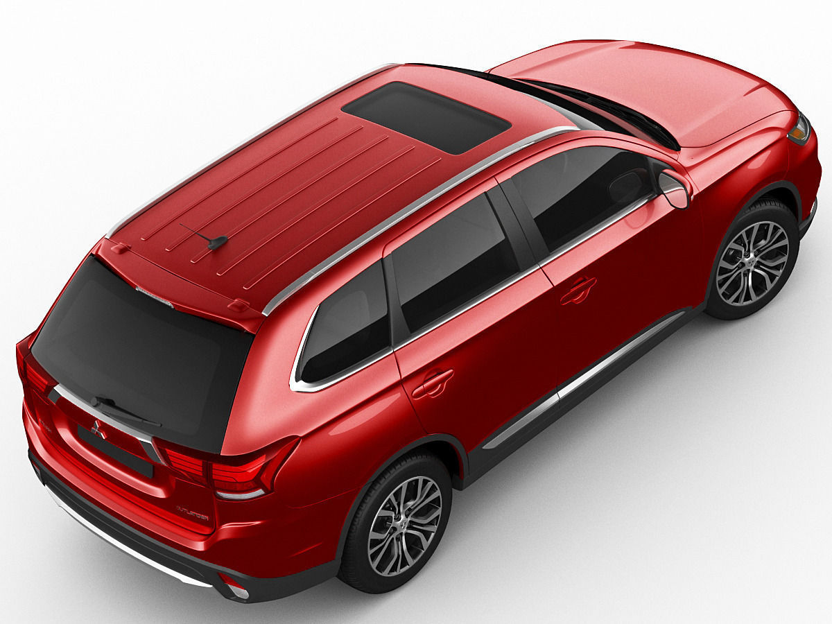 Mitsubishi Outlander 2016 3D model | CGTrader