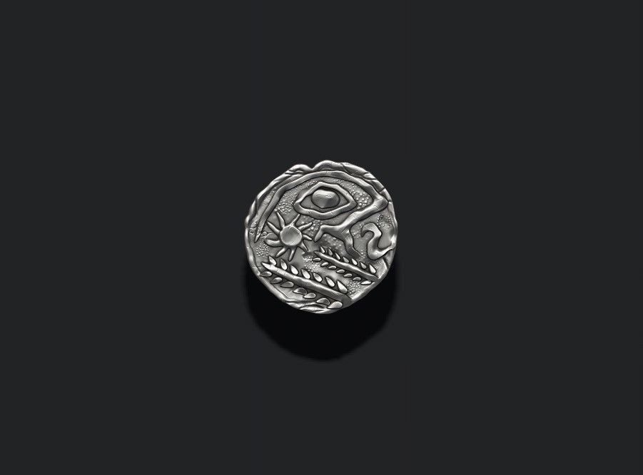 old coin v2 3D model 3D printable | CGTrader