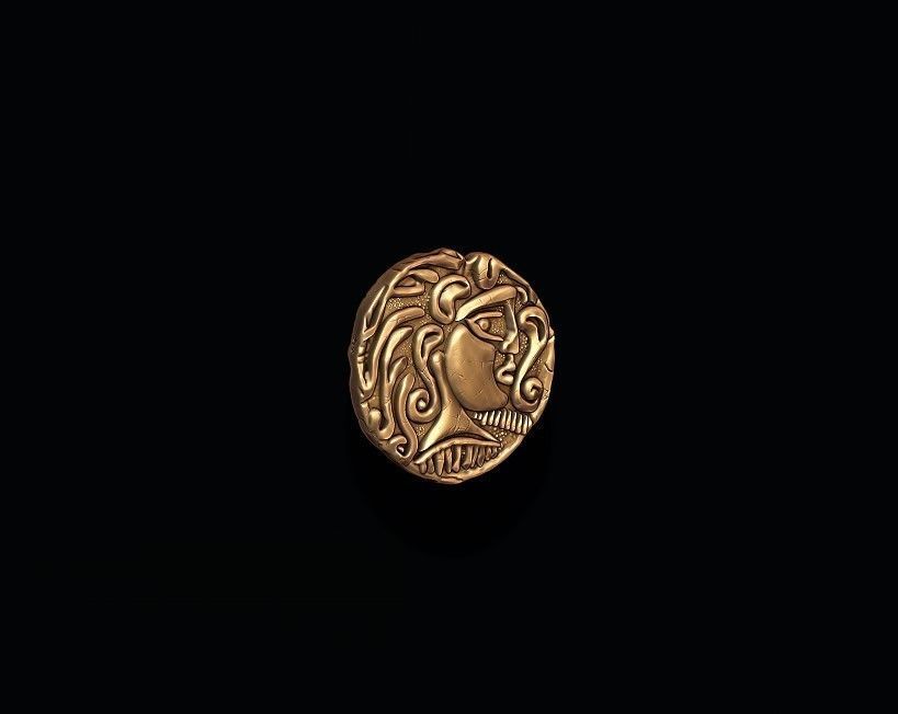 old coin v2 3D model 3D printable | CGTrader