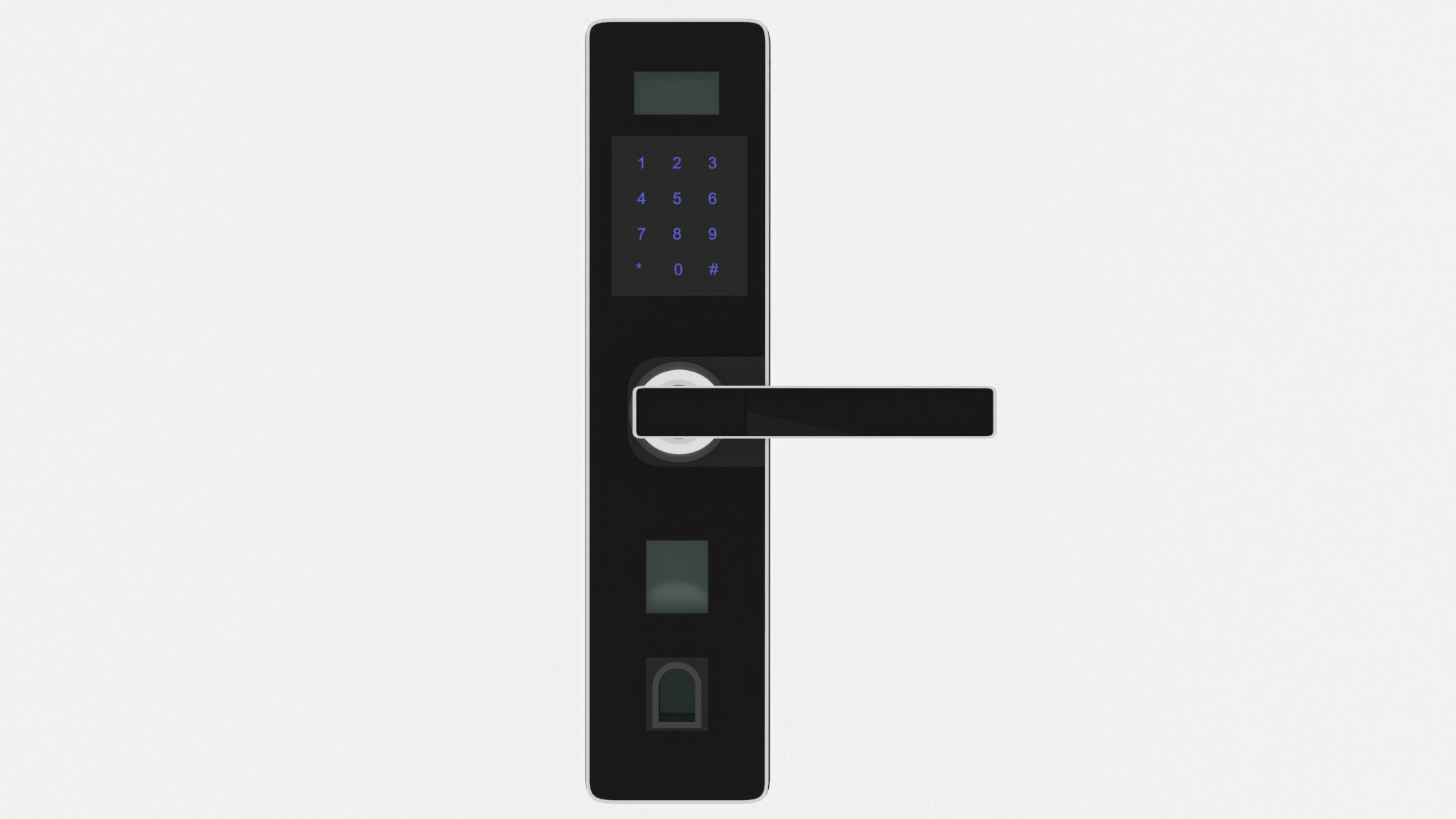 Digital door lock free 3D model | CGTrader