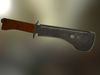 3D model Russian machete UVSR Taiga VR / AR / low-poly | CGTrader