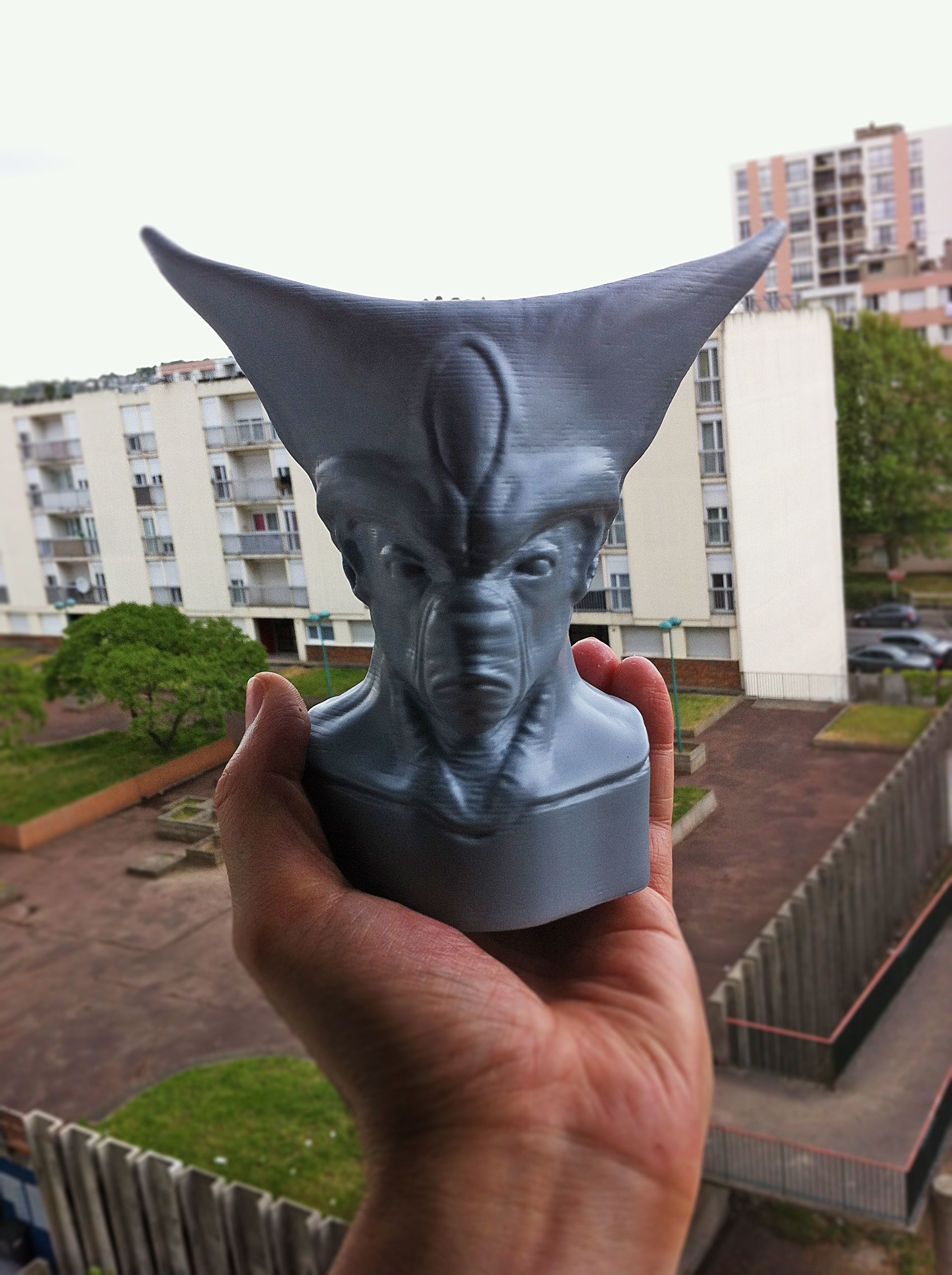 bust cell-dbz fan art-stl free 3D model 3D printable | CGTrader