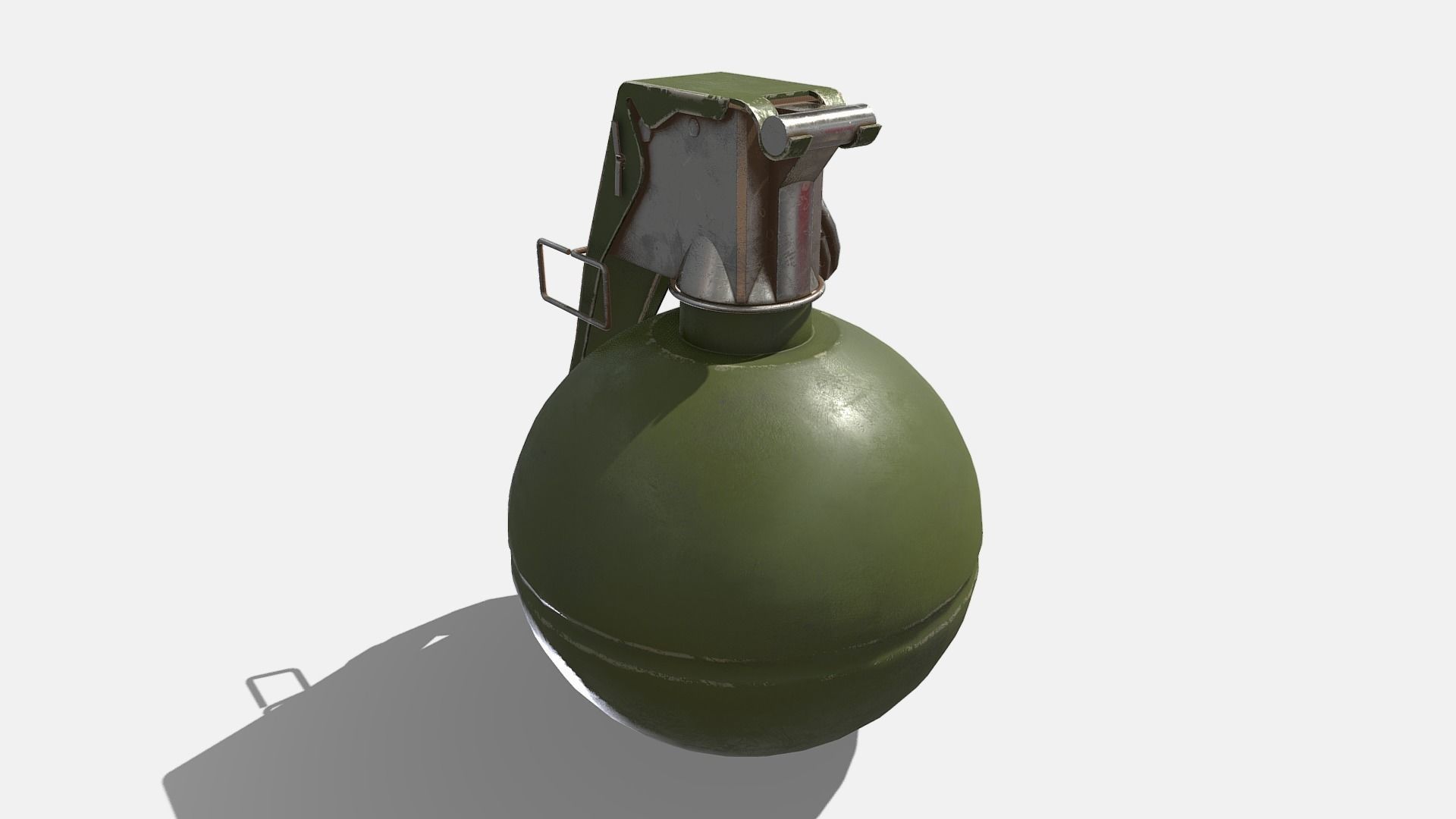 3D model M-67 frag grenade VR / AR / low-poly | CGTrader