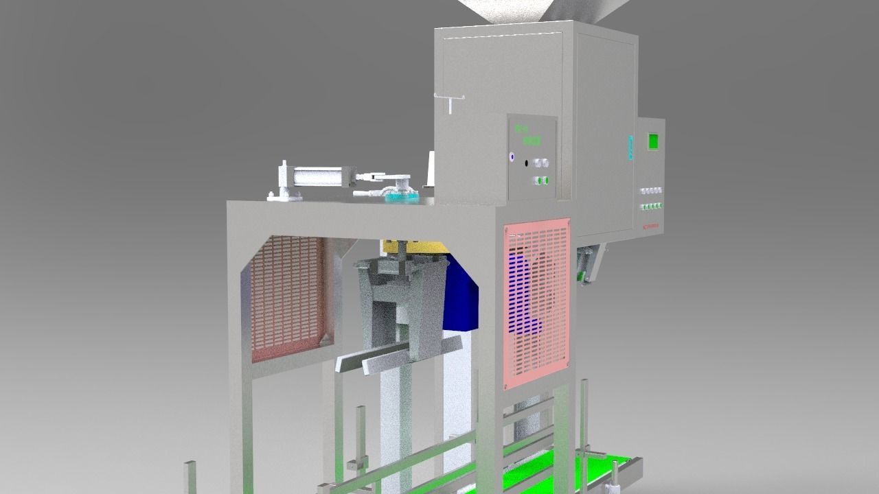 3d design model of sorting and quantitative packaging machine 04 3D ...