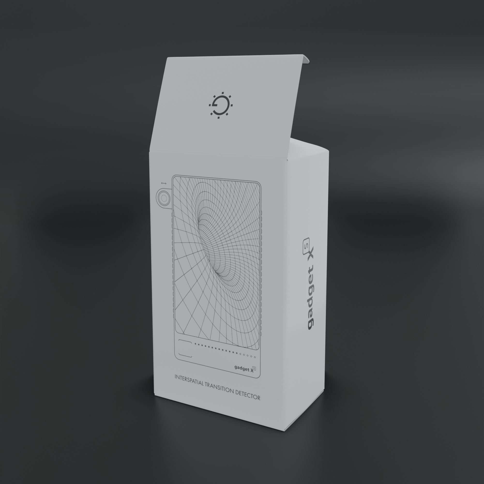 Paper box product packaging 3D model | CGTrader