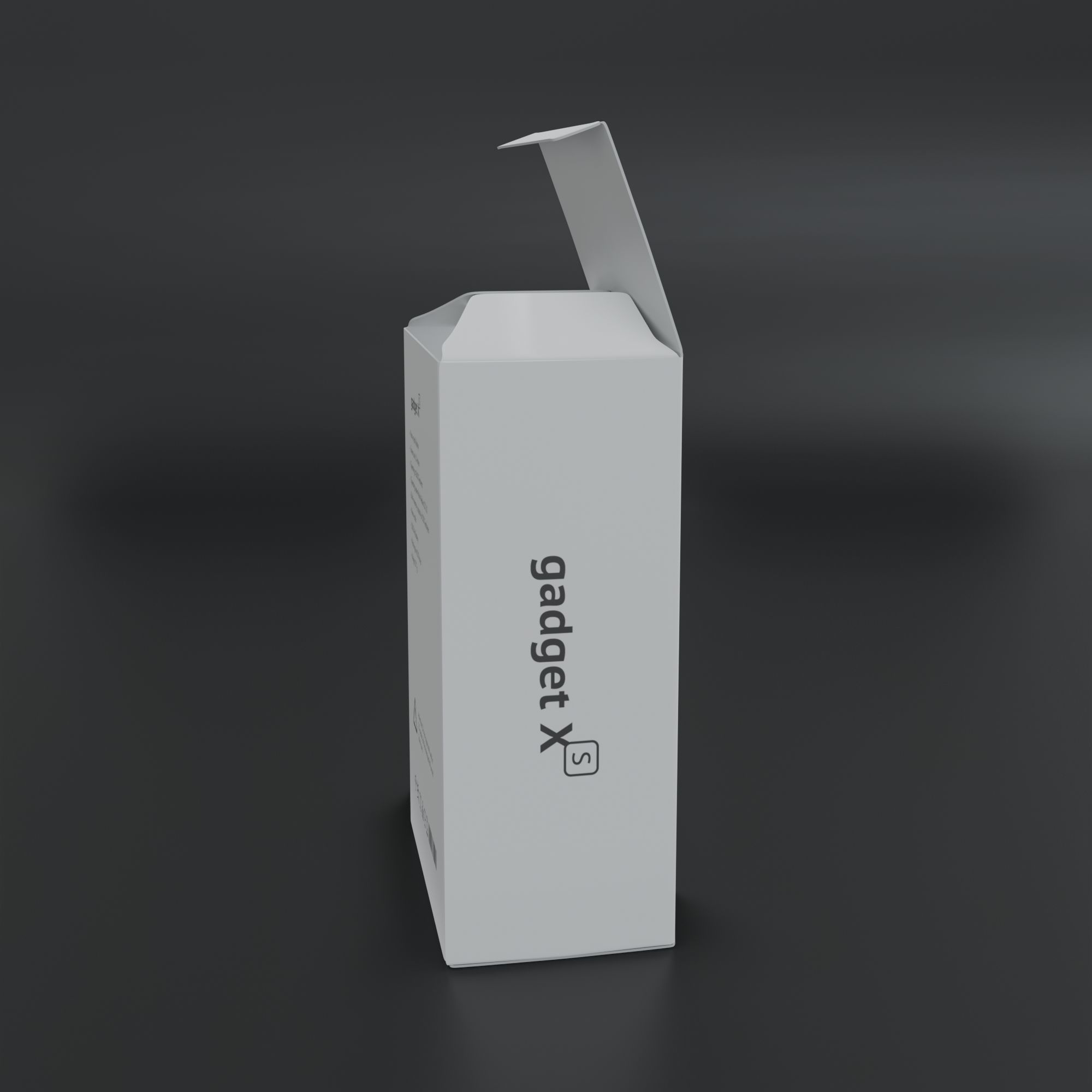 Paper box product packaging 3D model | CGTrader