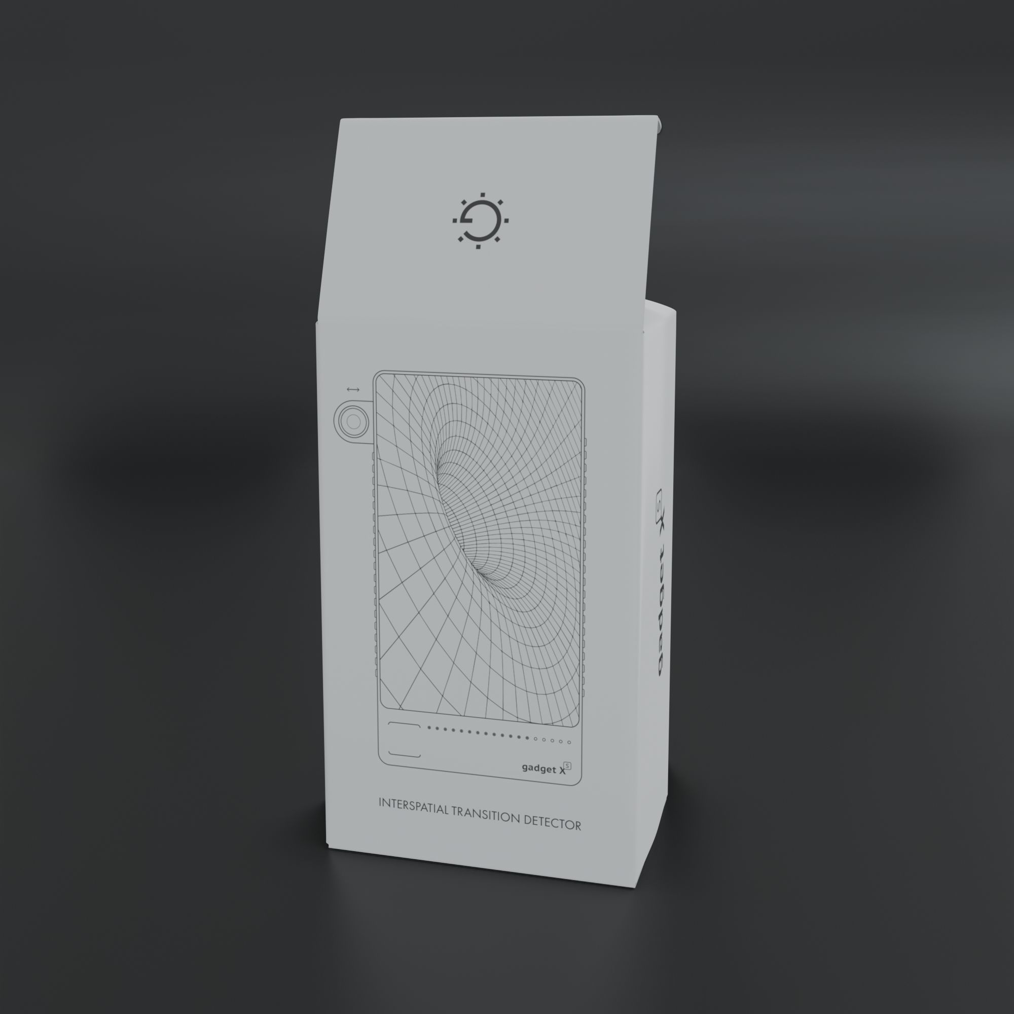 Paper box product packaging 3D model | CGTrader