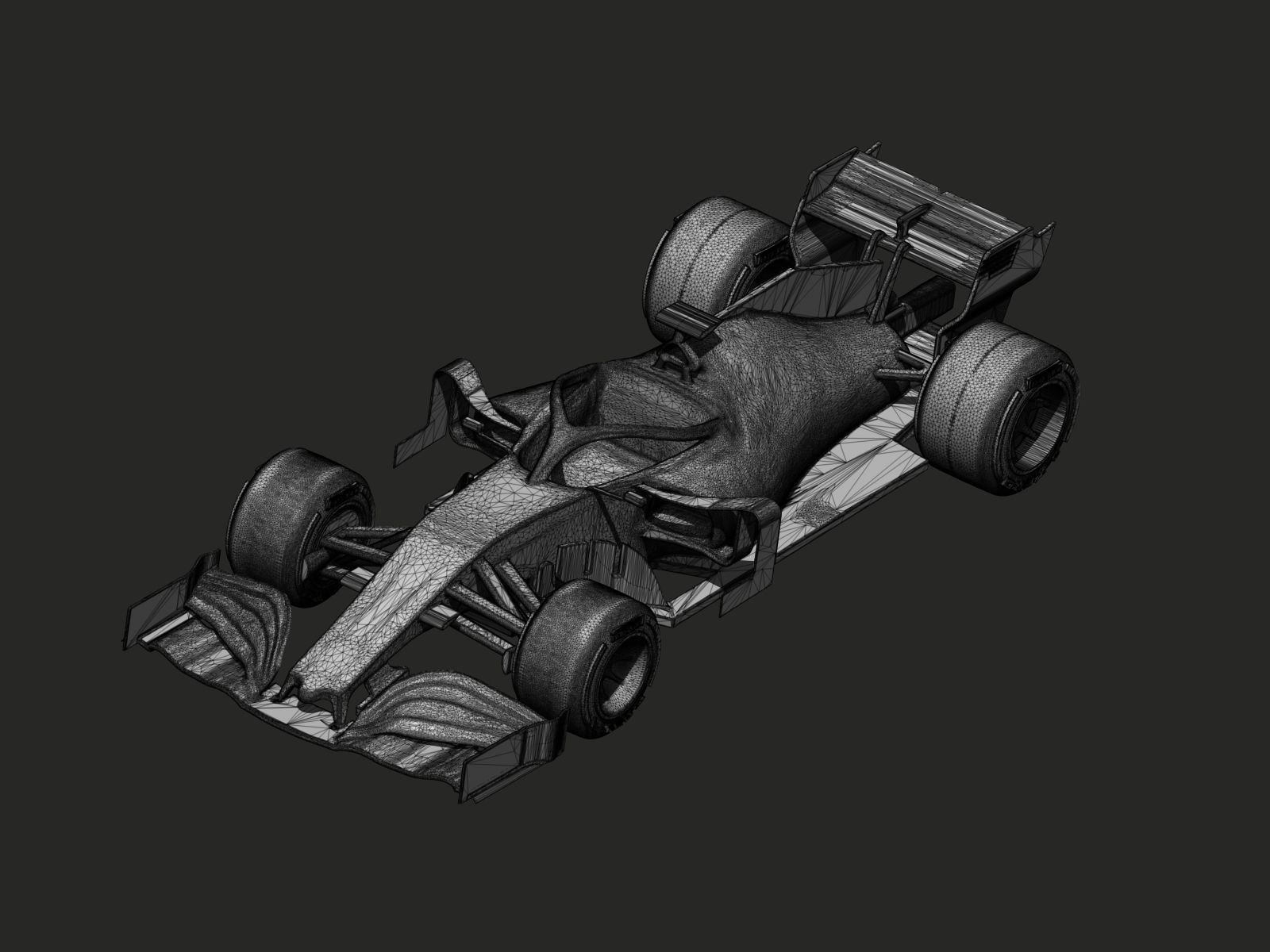 Ferrari F1 Bolid 3D model 3D printable | CGTrader