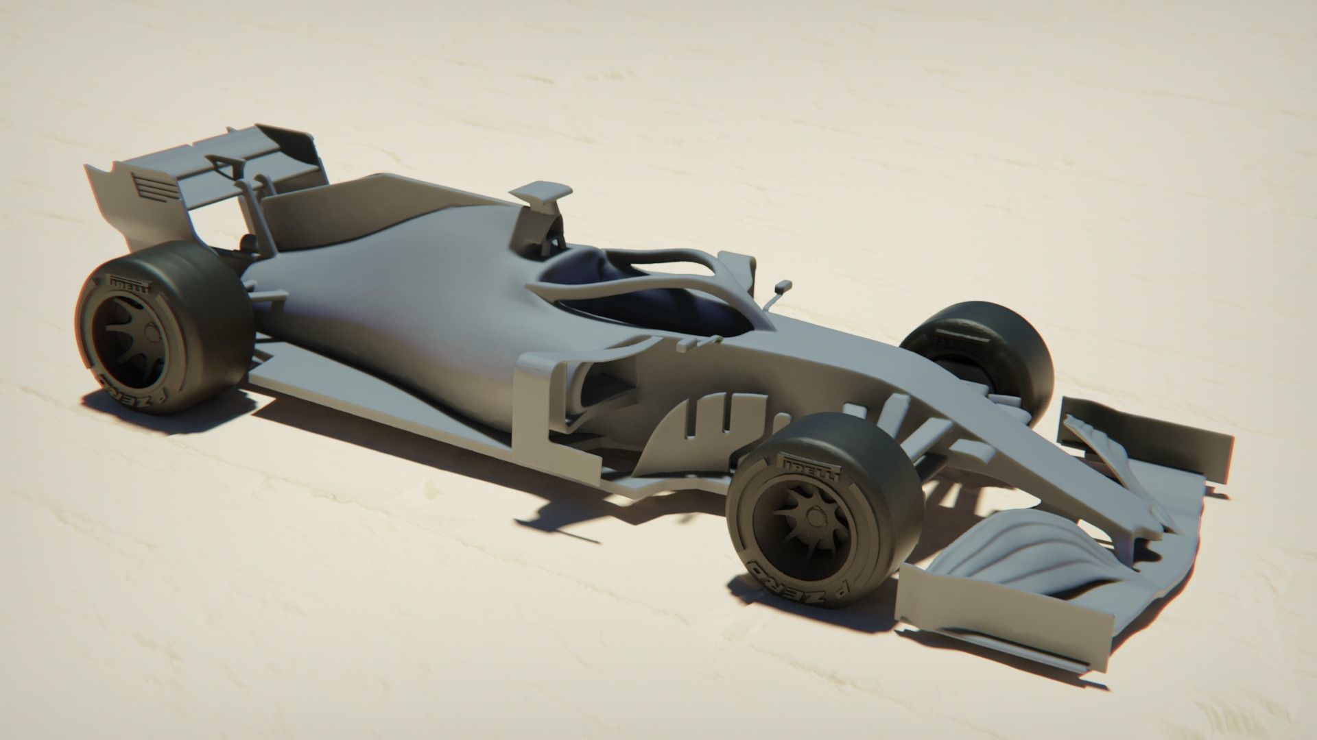 Ferrari F1 Bolid 3D model 3D printable | CGTrader