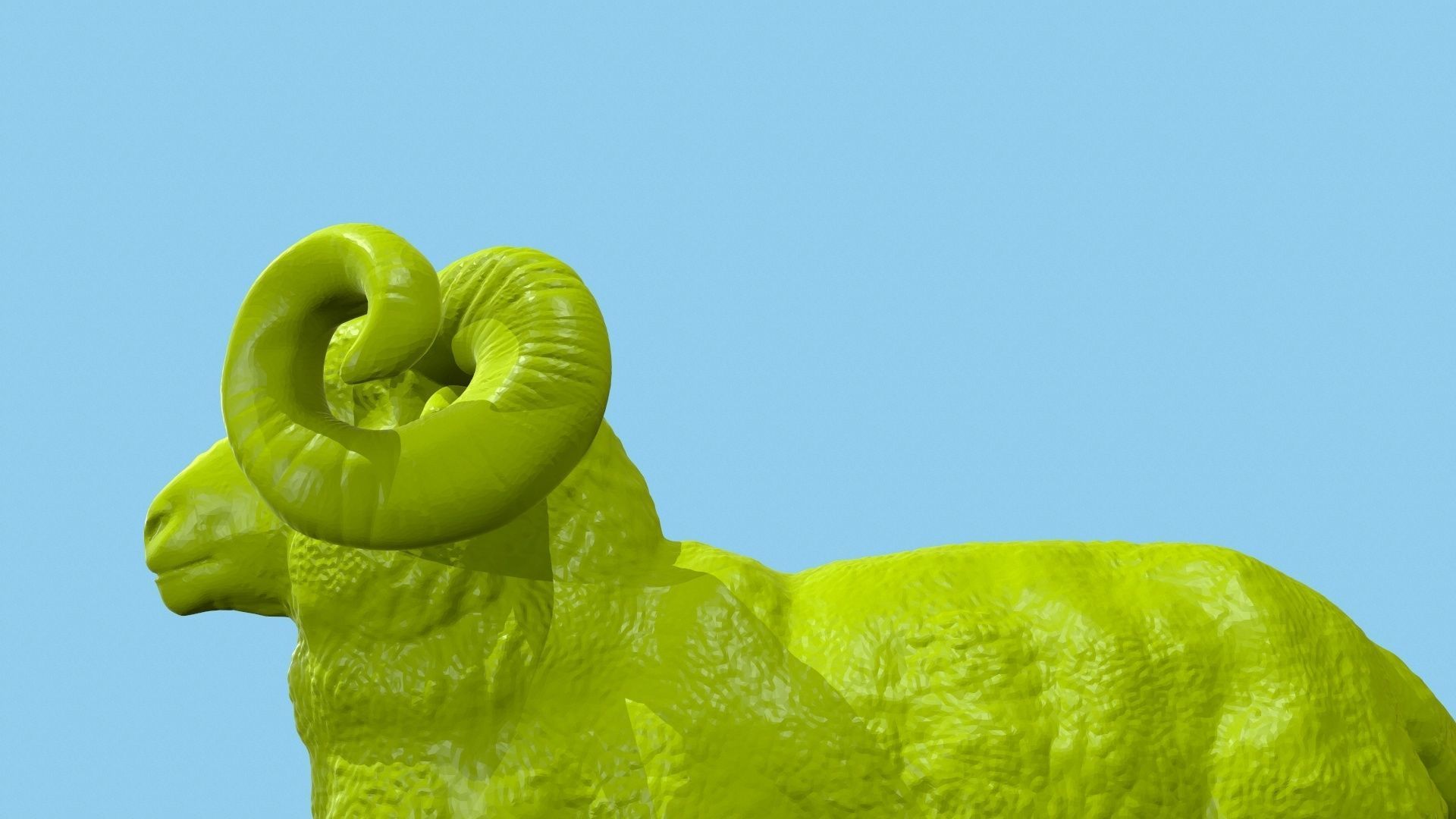 Ram with platform 3D model 3D printable | CGTrader