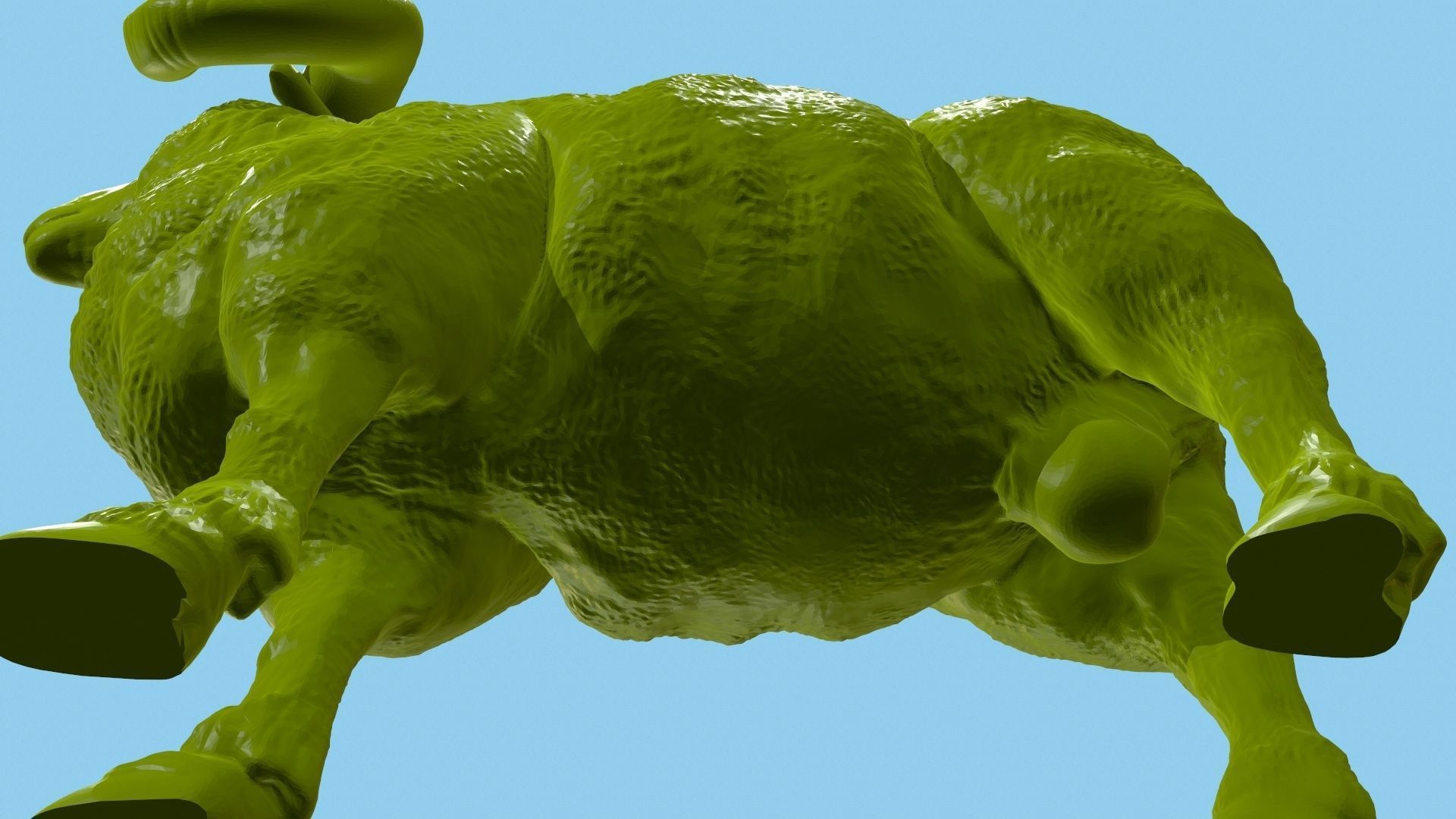 Ram with platform 3D model 3D printable | CGTrader