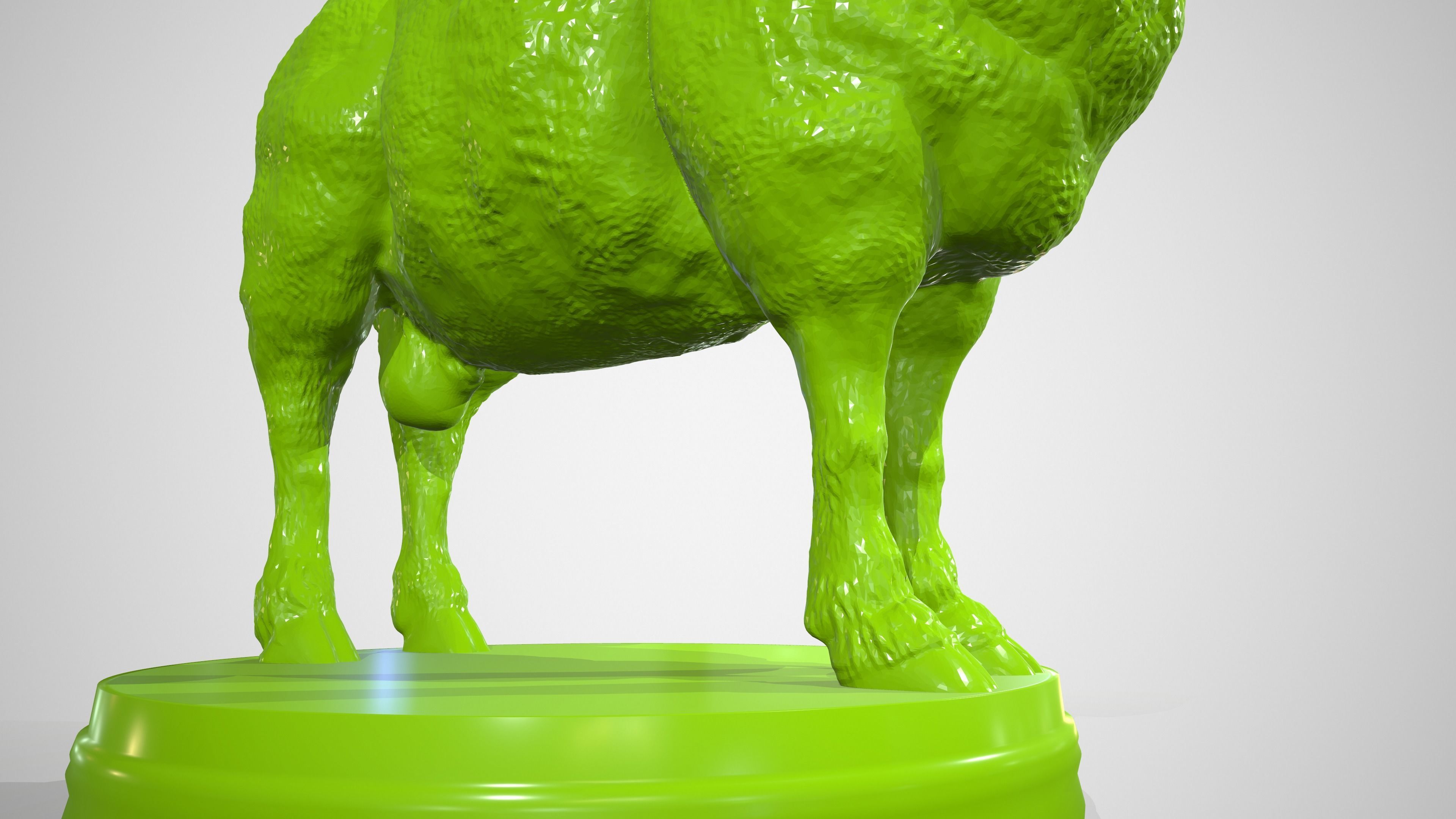 Ram with platform 3D model 3D printable | CGTrader