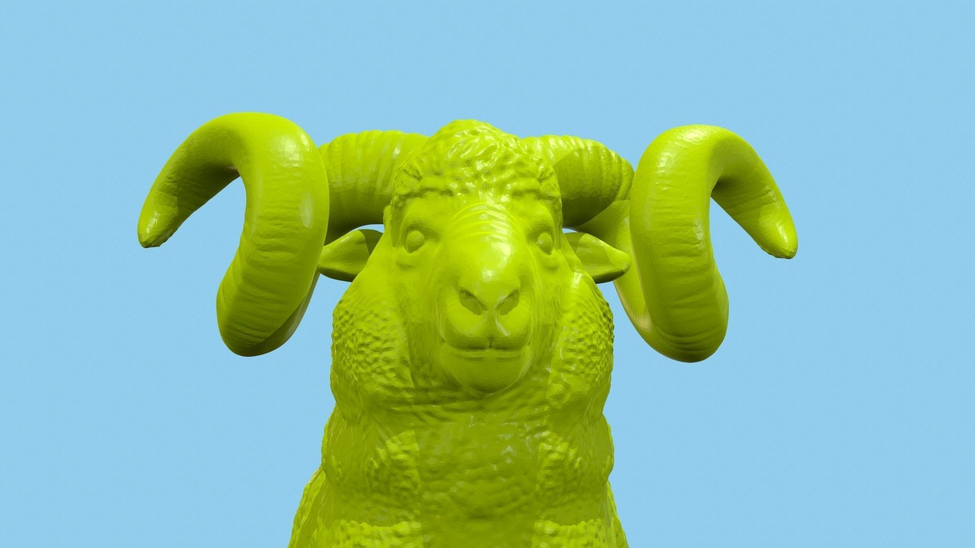 Ram with platform 3D model 3D printable | CGTrader