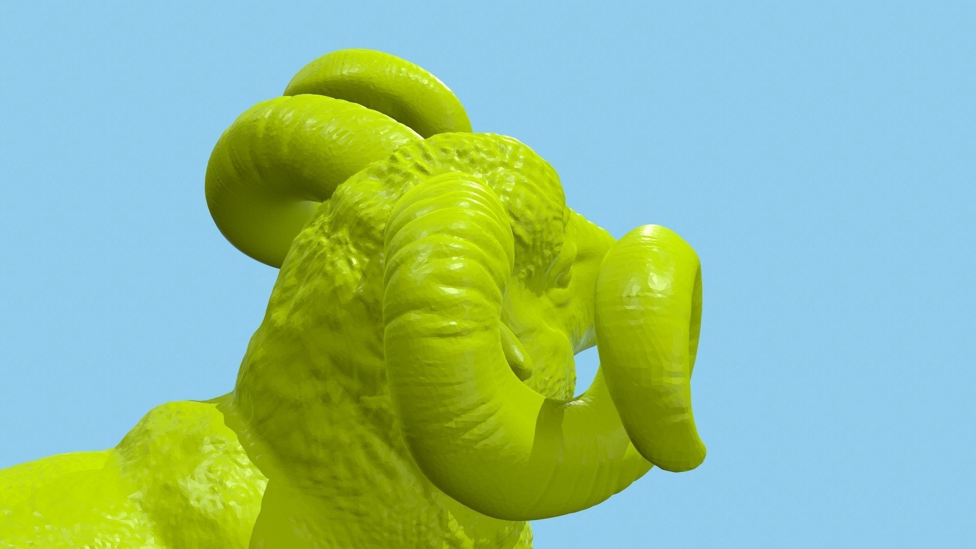 Ram with platform 3D model 3D printable | CGTrader