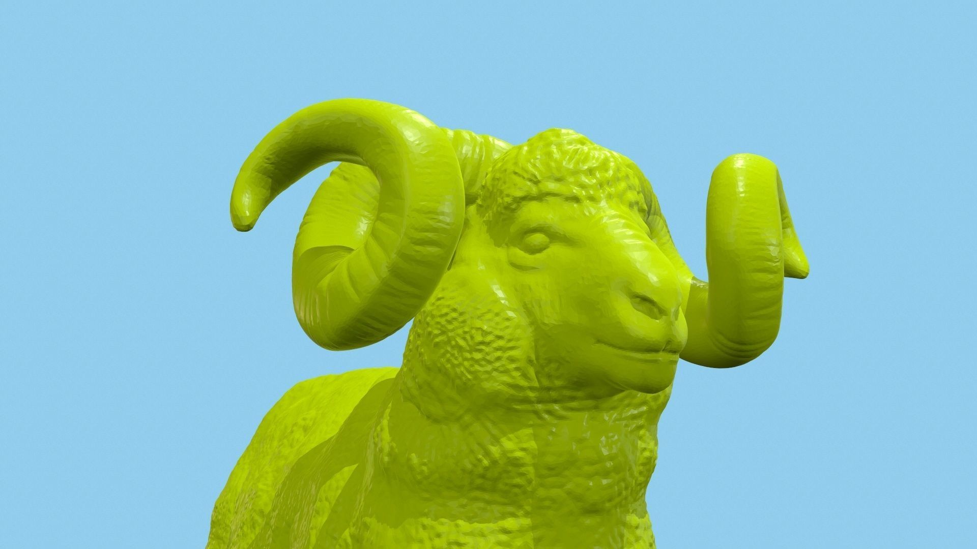 Ram with platform 3D model 3D printable | CGTrader