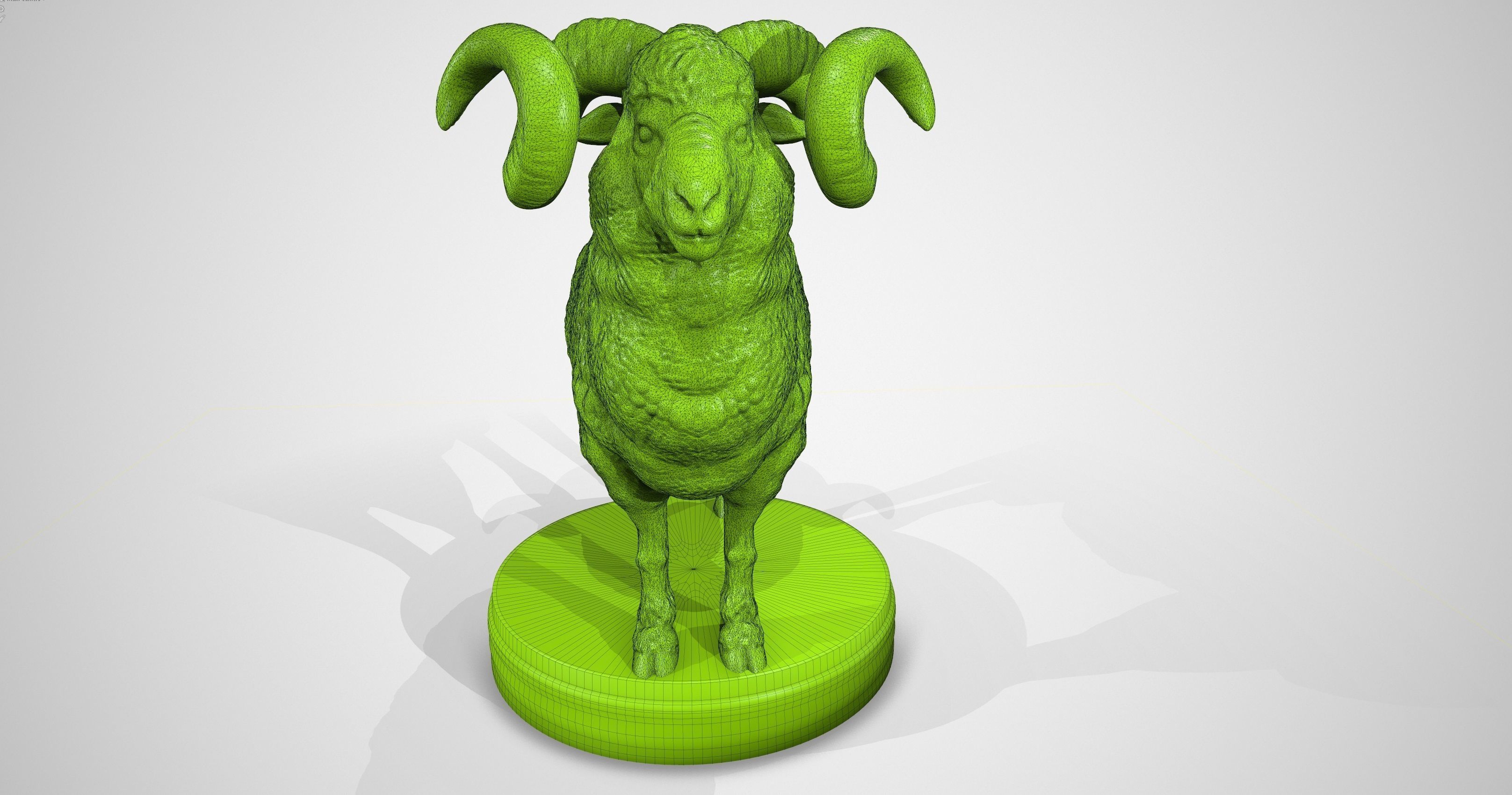 Ram with platform 3D model 3D printable | CGTrader