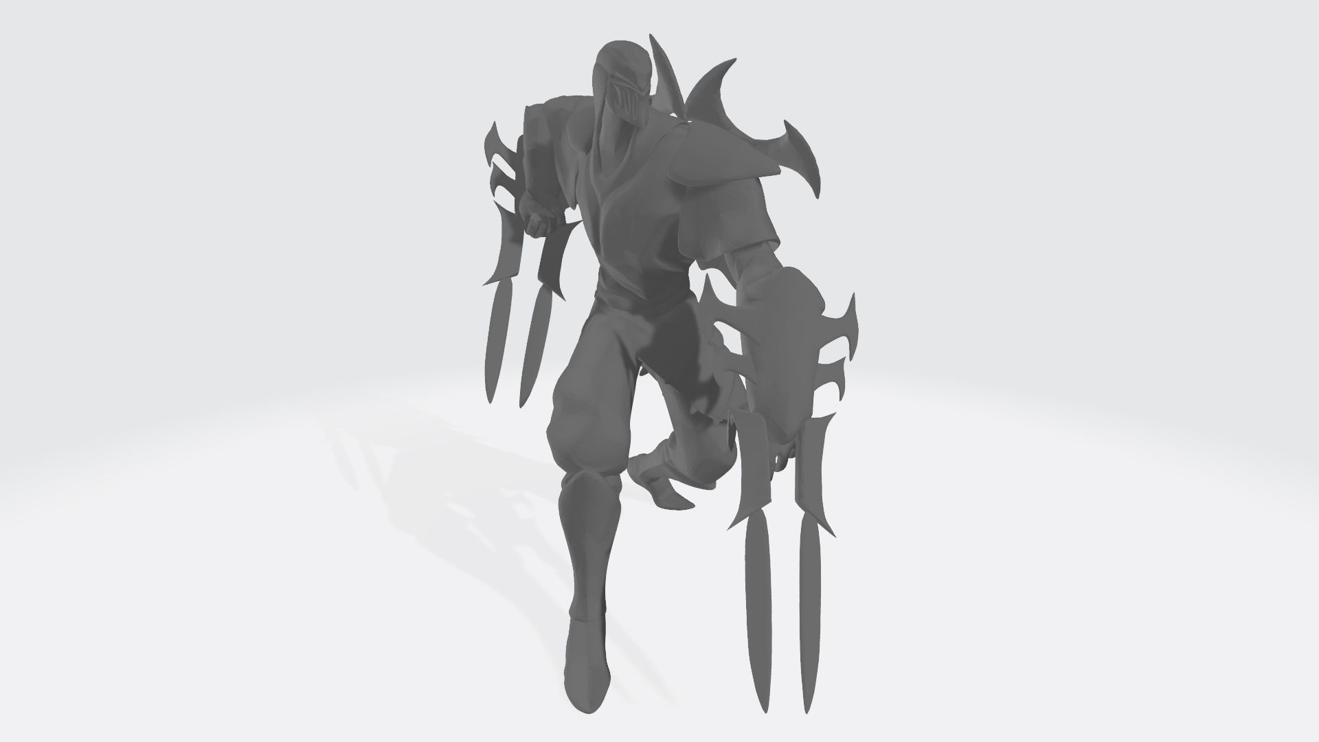 3D printable model ZED STATUE LEAGUE OF LEGENDS GAME 1