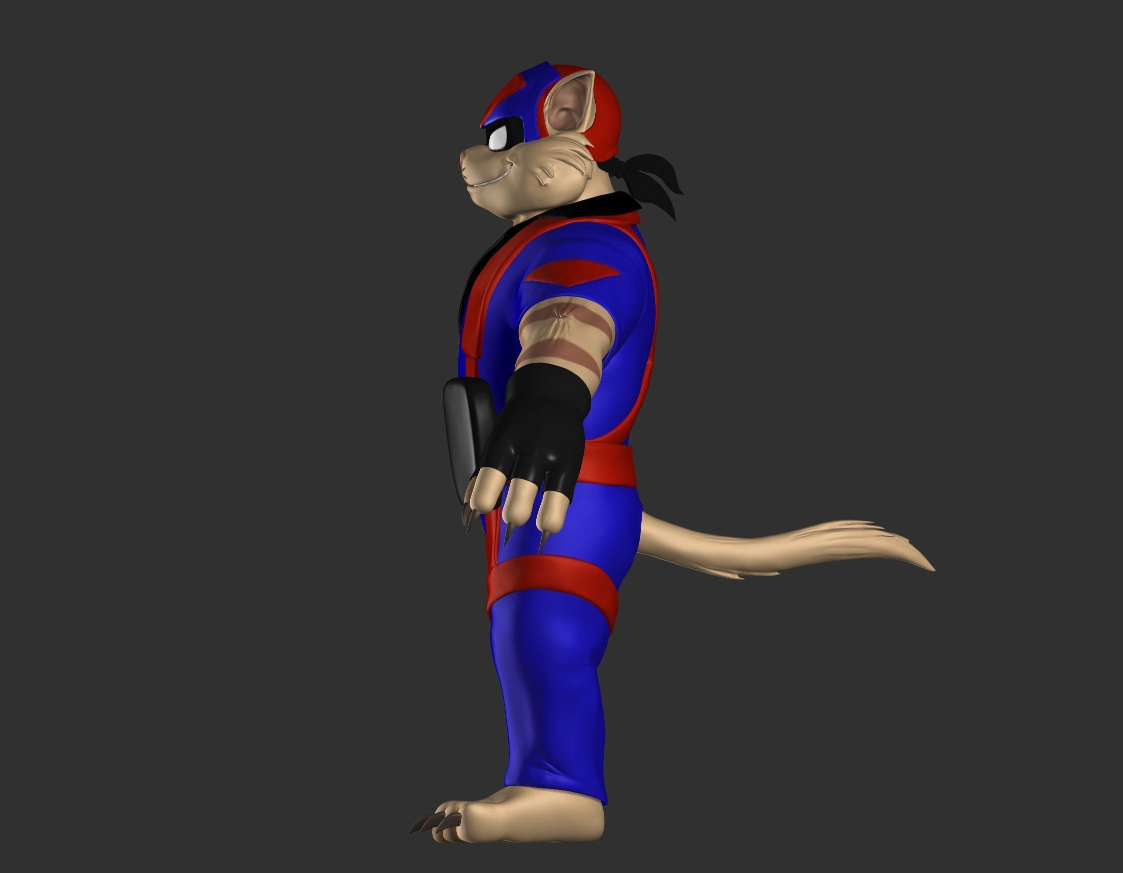 Swat Kats T-Bone 3D model | CGTrader