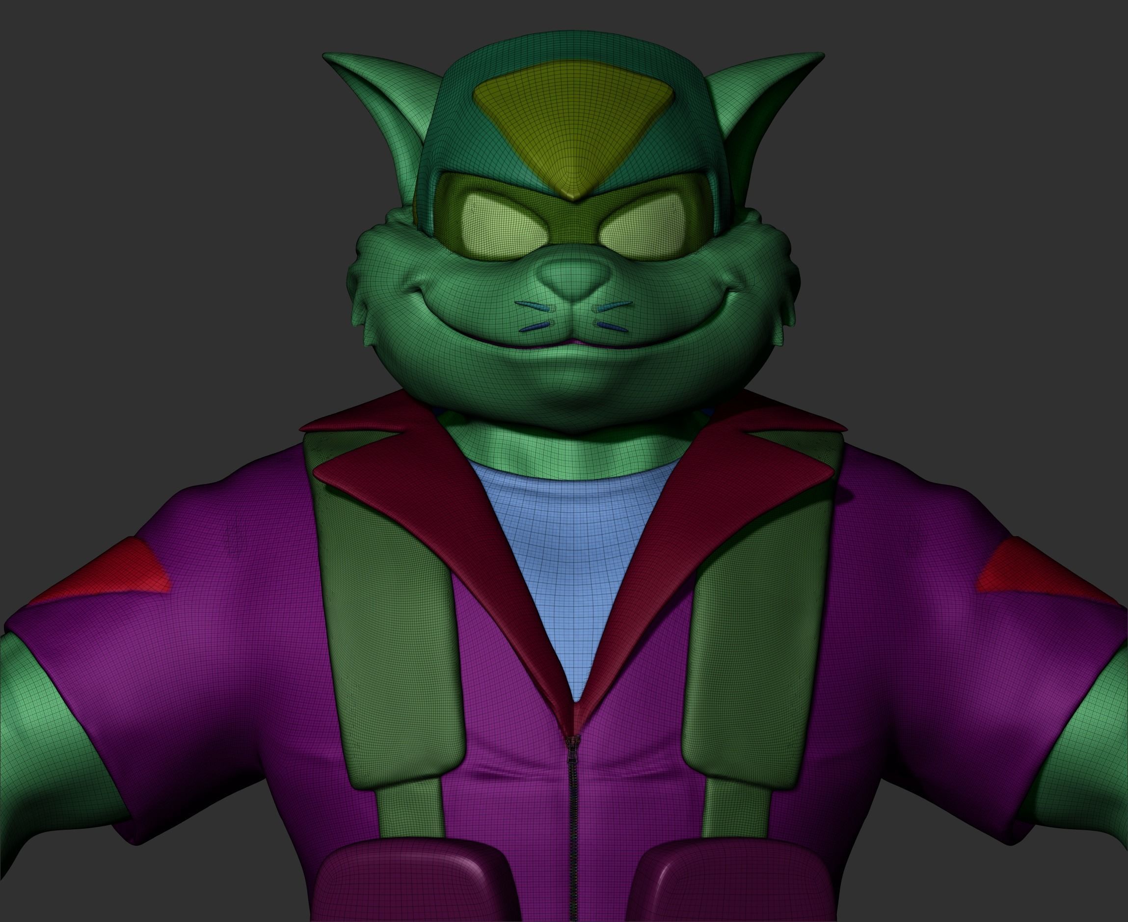 Swat Kats T-Bone 3D model | CGTrader
