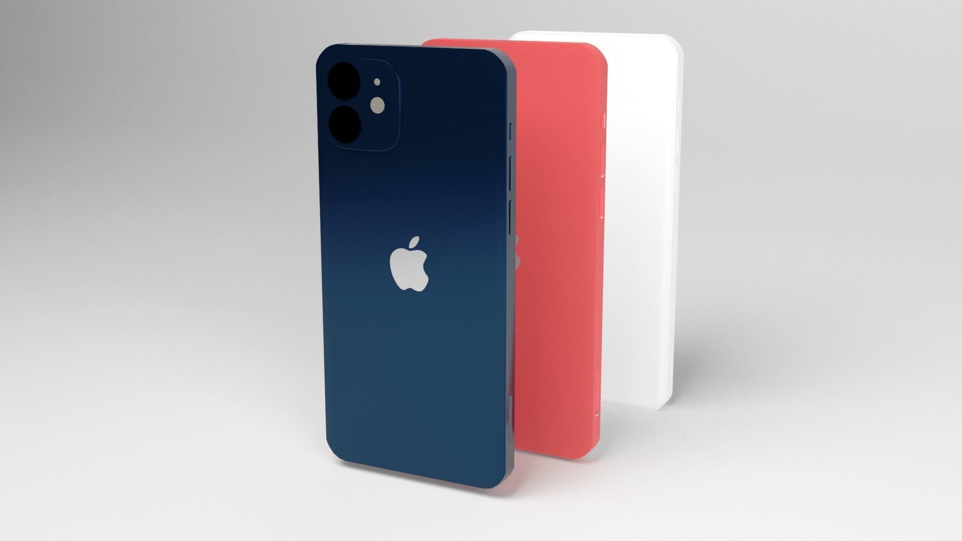 iPhone 12 and iPhone 12 mini 3D models free 3D model | CGTrader