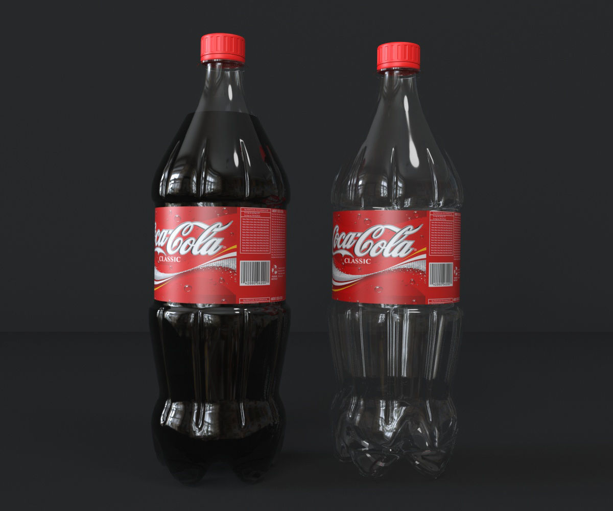 Coca Cola bottle 3D model 3D model | CGTrader