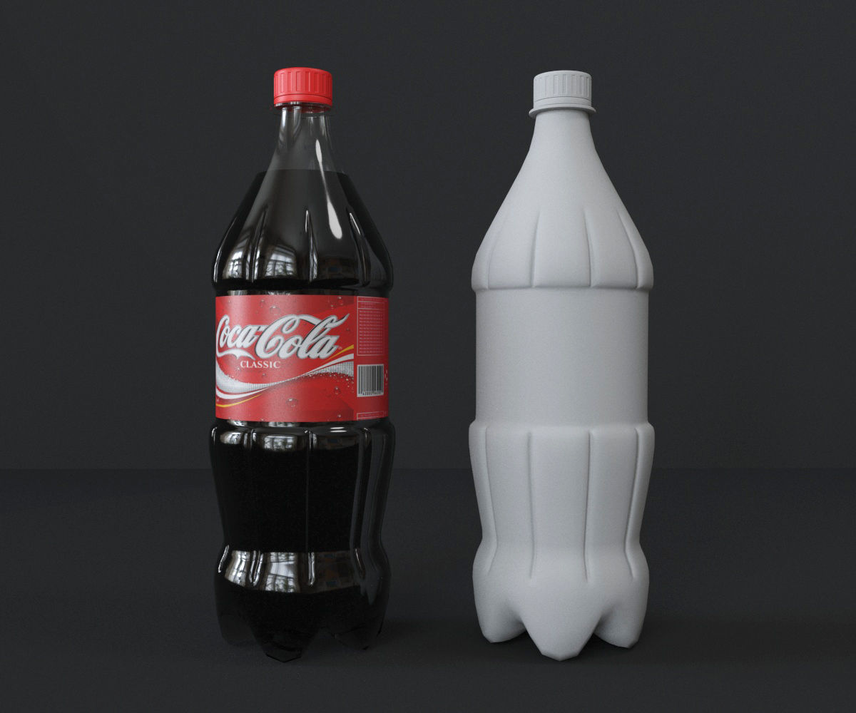 Coca Cola bottle 3D model 3D model | CGTrader