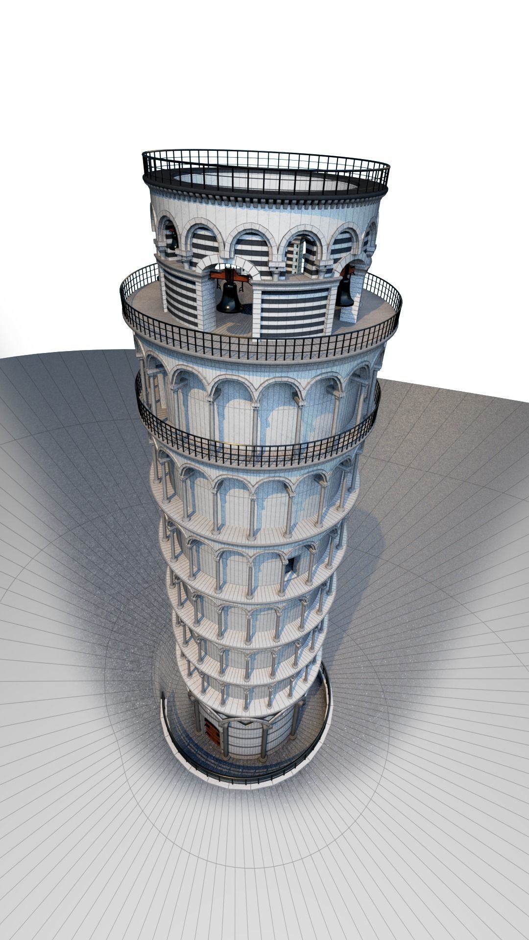 Piazza del Duomo Pisa 3D model | CGTrader