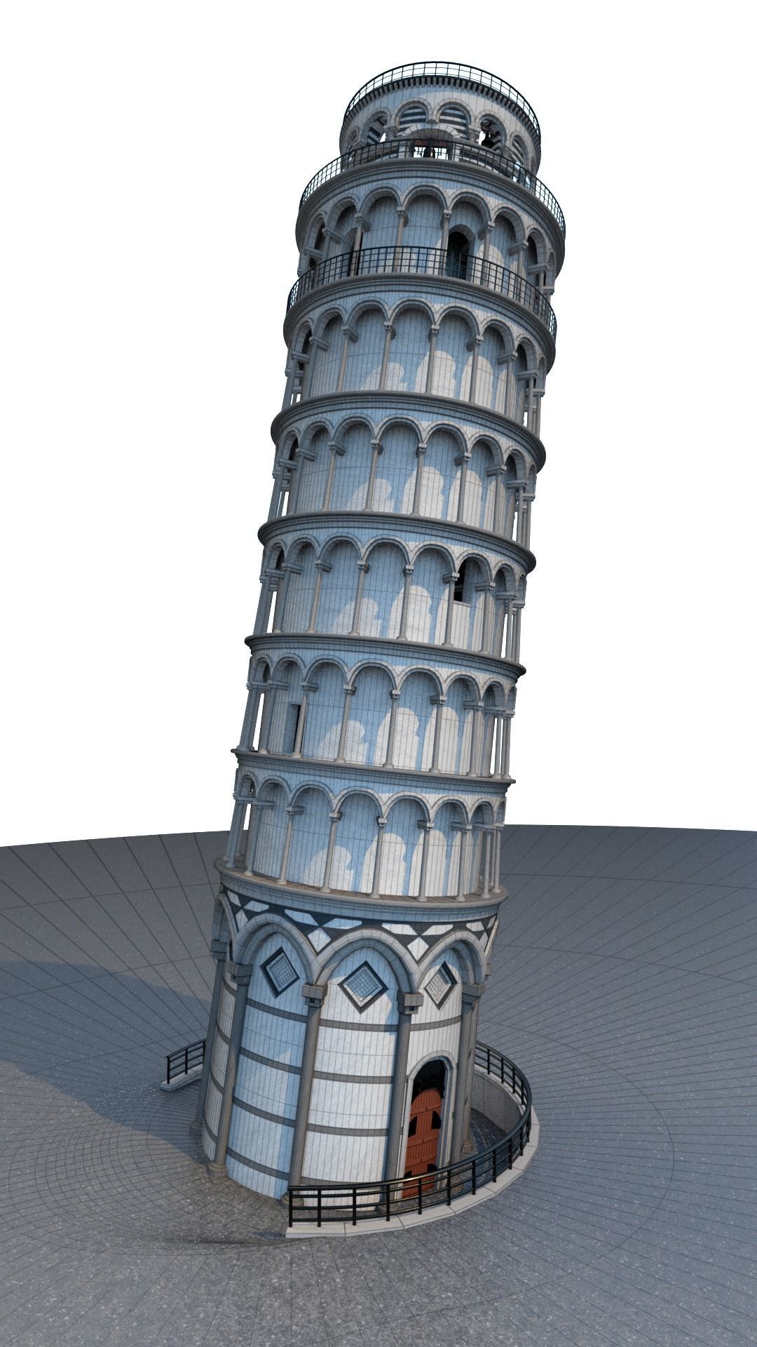Piazza del Duomo Pisa 3D model | CGTrader
