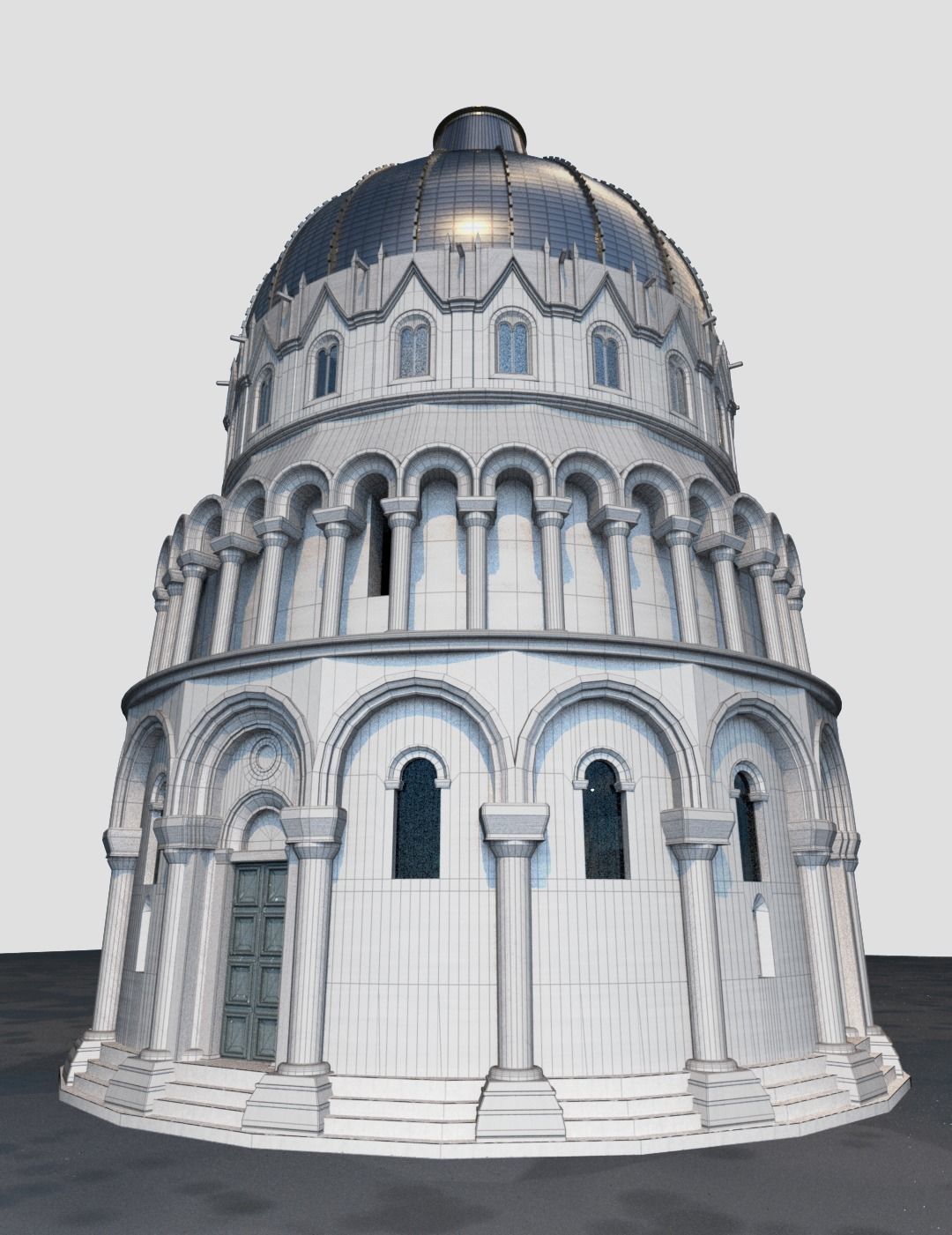 Piazza del Duomo Pisa 3D model | CGTrader