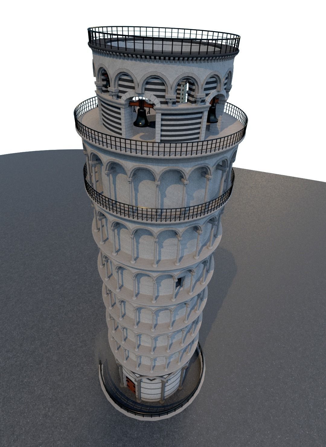 Piazza del Duomo Pisa 3D model | CGTrader