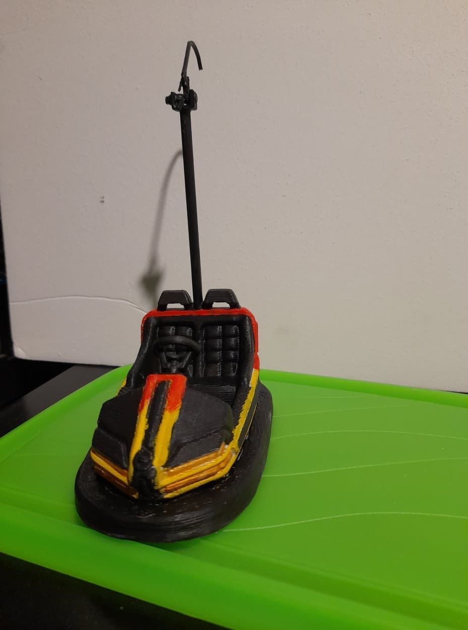 Auto tamponneuse 3D model 3D printable | CGTrader