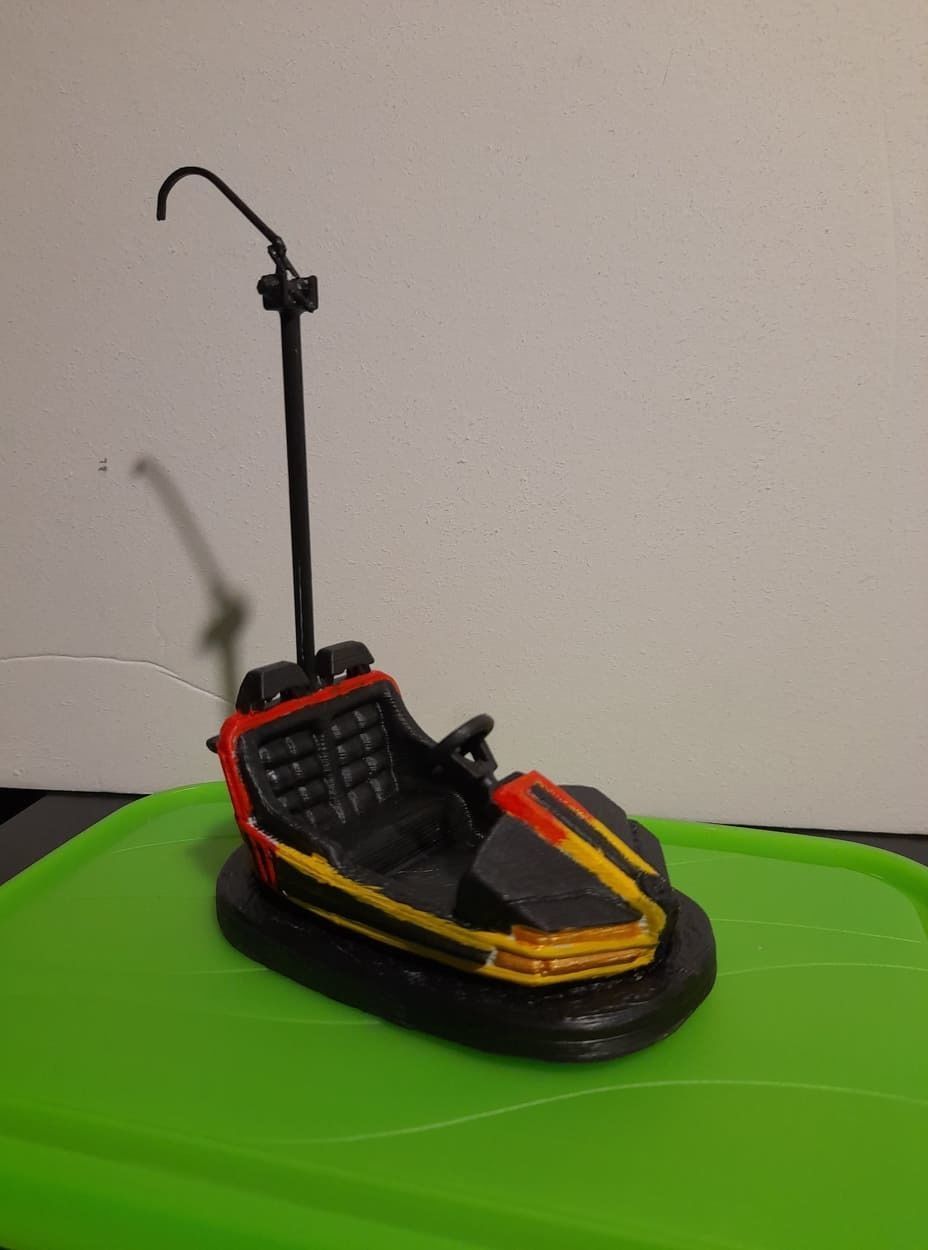 Auto tamponneuse 3D model 3D printable | CGTrader