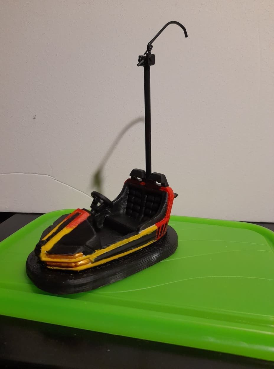 Auto tamponneuse 3D model 3D printable | CGTrader