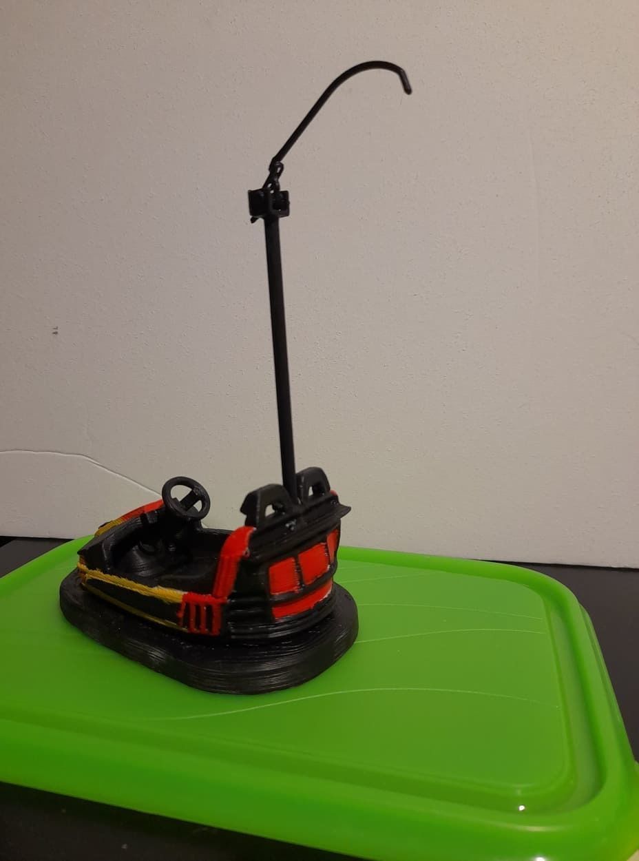 Auto tamponneuse 3D model 3D printable | CGTrader