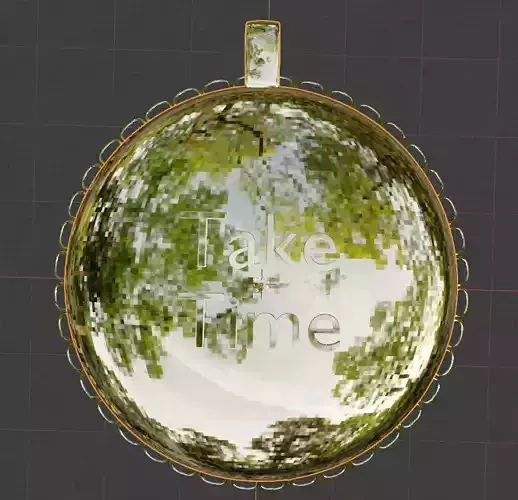Take time locket 3D model 3D printable | CGTrader