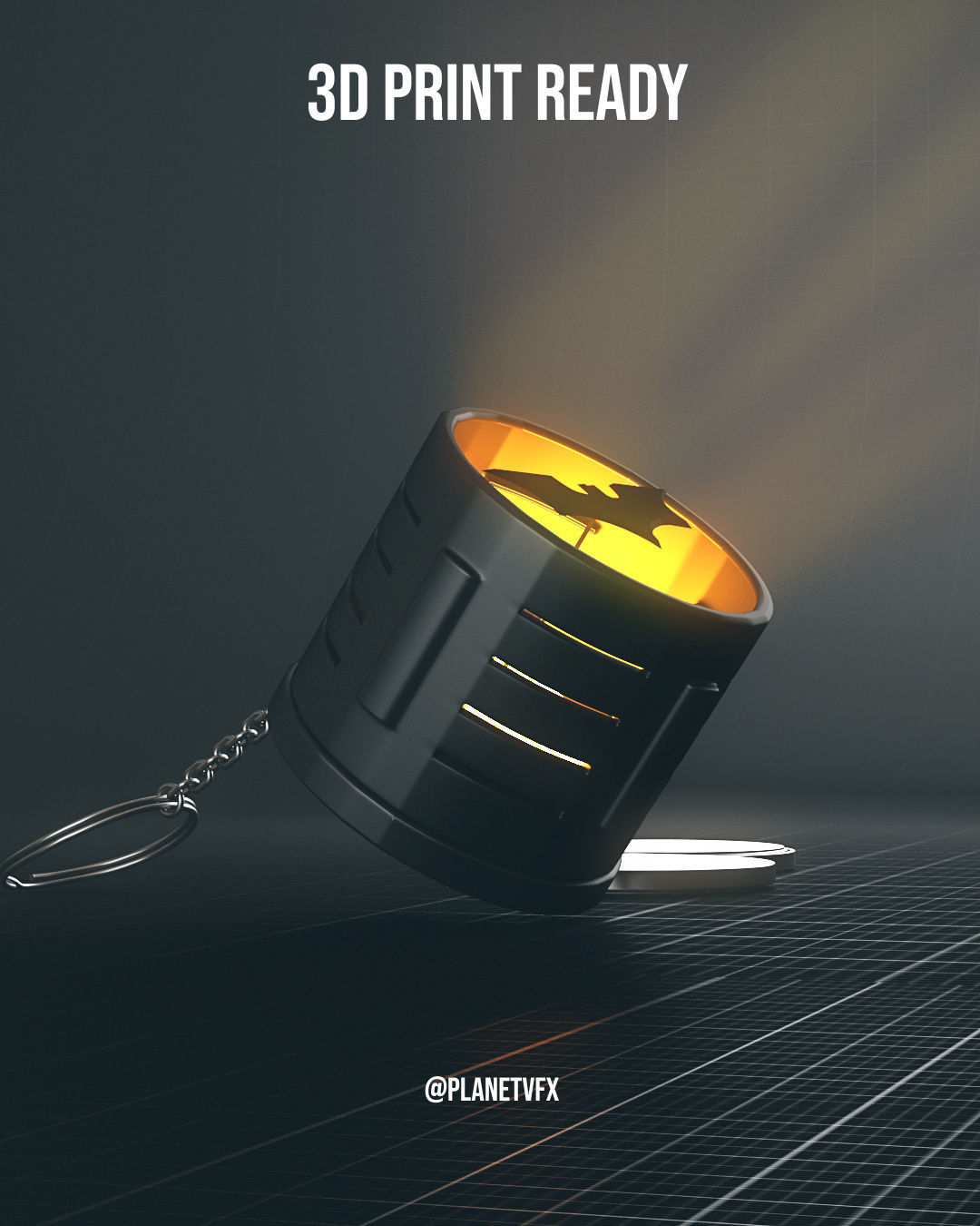 Batman Light 3D model 3D printable | CGTrader