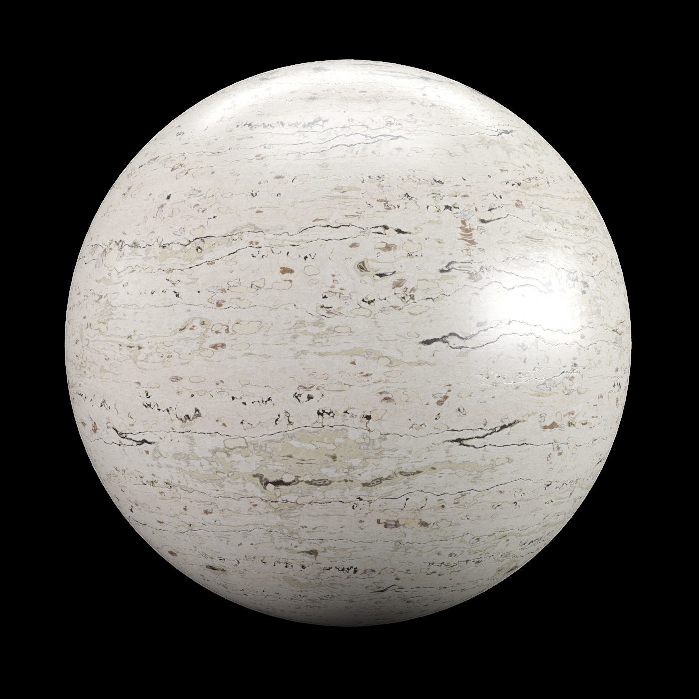 Texture Travertine Vein Cut Stone Texture PBR Vray Corona Blender VR ...