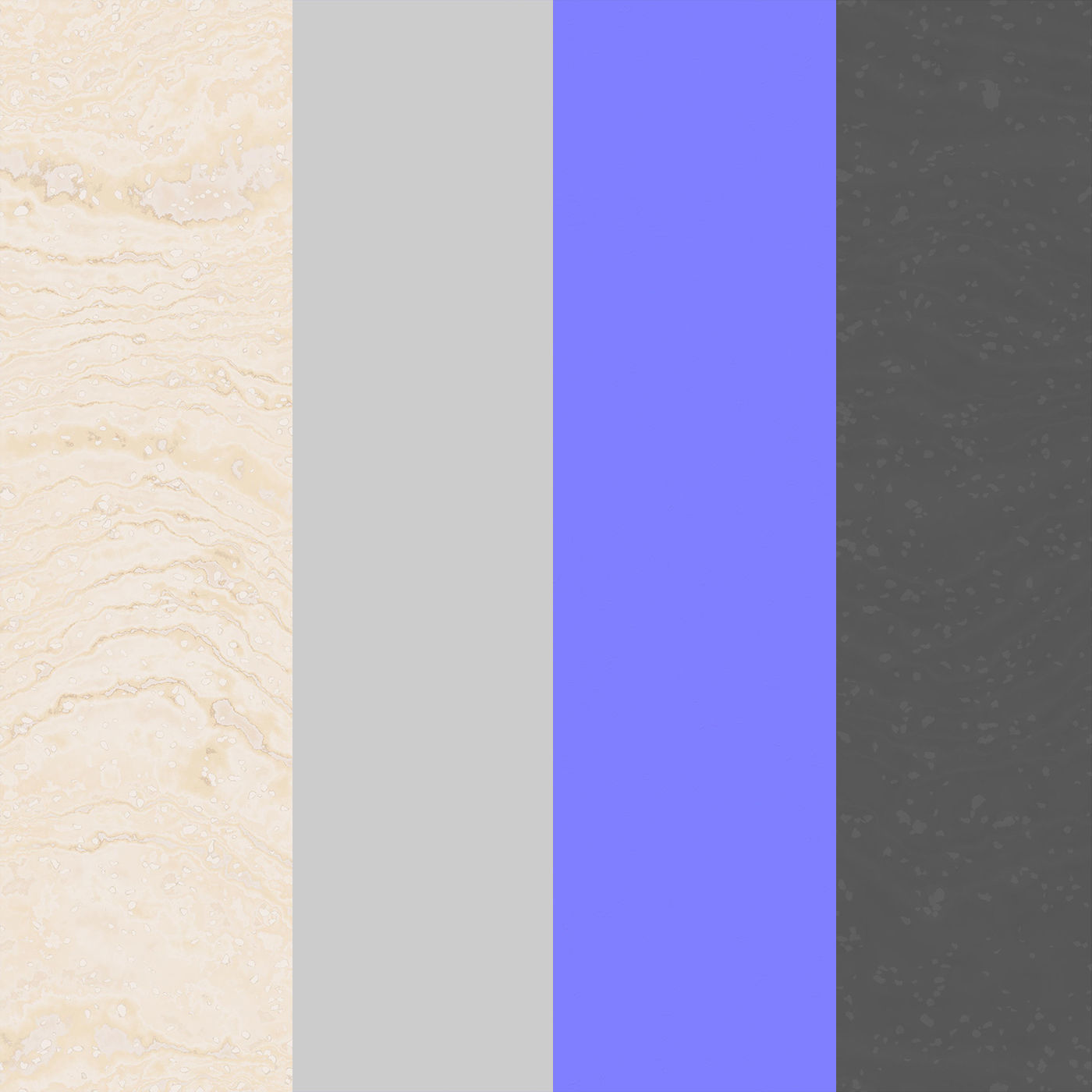 Texture Travertine Beige Stone Texture PBR Vray Corona Blender VR / AR ...