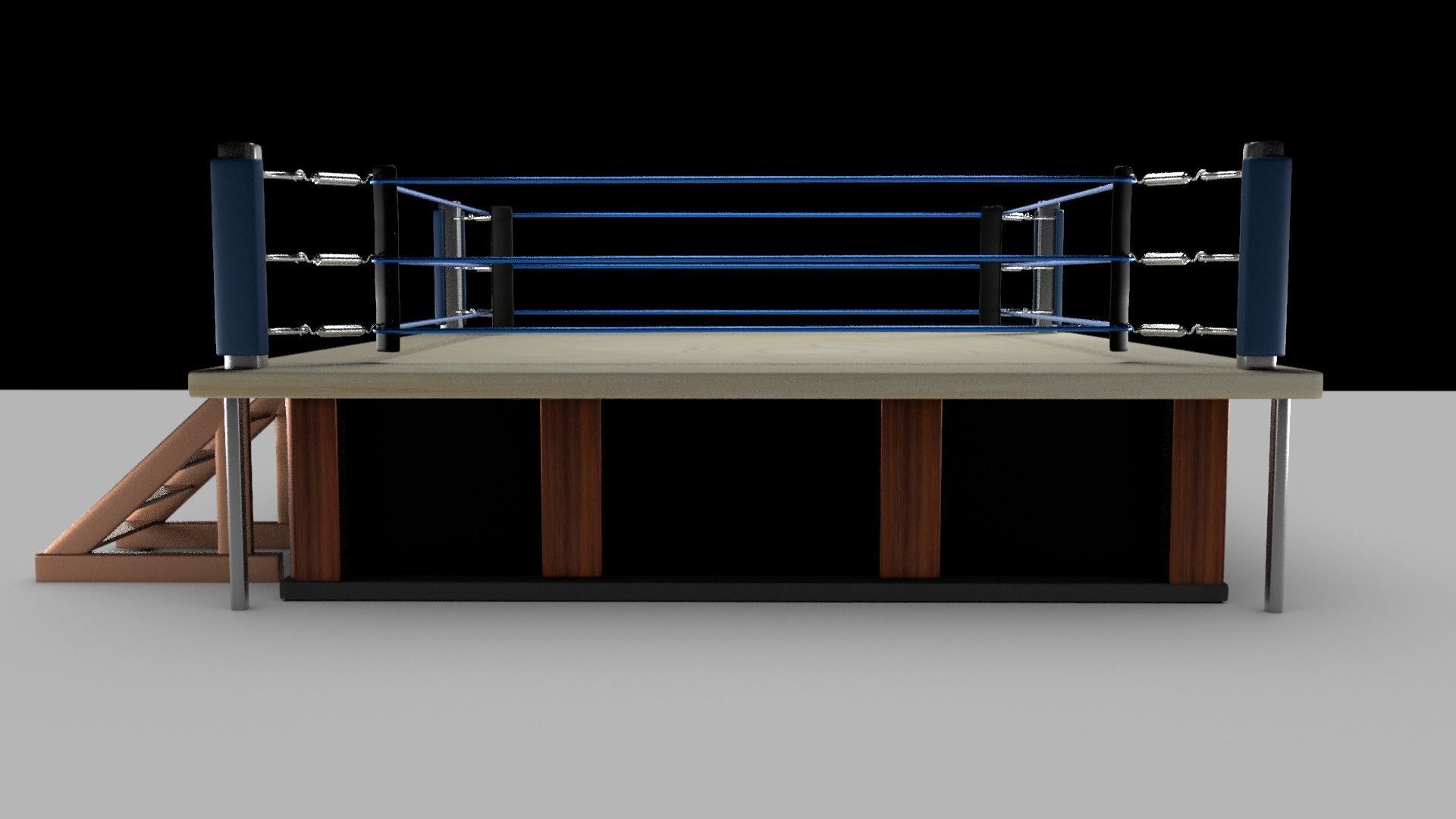 3D model WWE Ring Wrestling ring VR / AR / low-poly | CGTrader