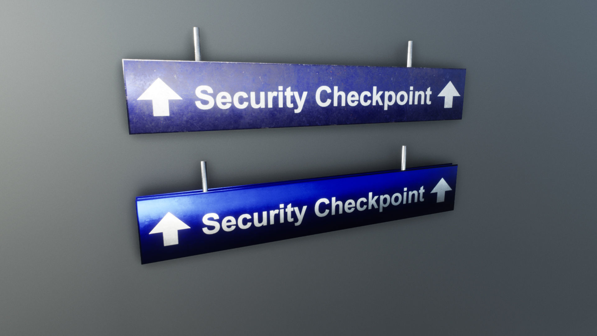 Security Check 3D model | CGTrader