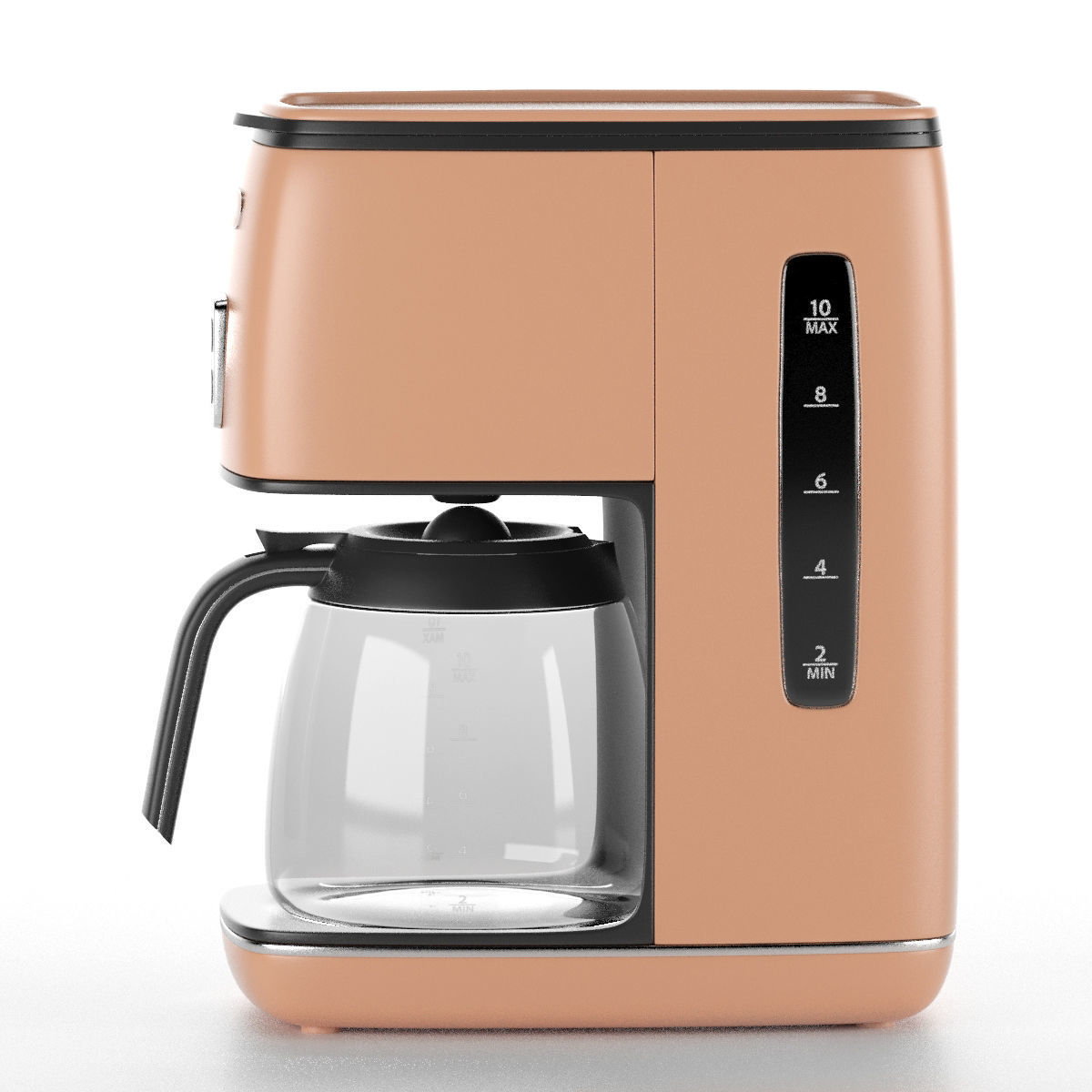 Coffee maker machine americano barista model subdivision 3D model ...